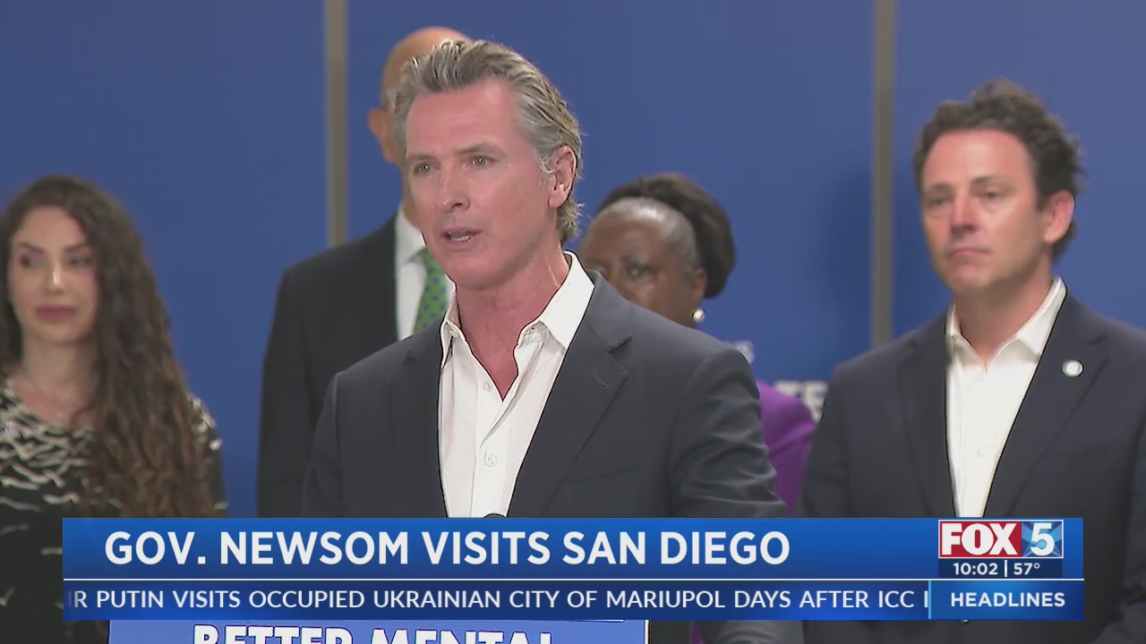 Gov. Newsom in San Diego – FOX 5 San Diego & KUSI News