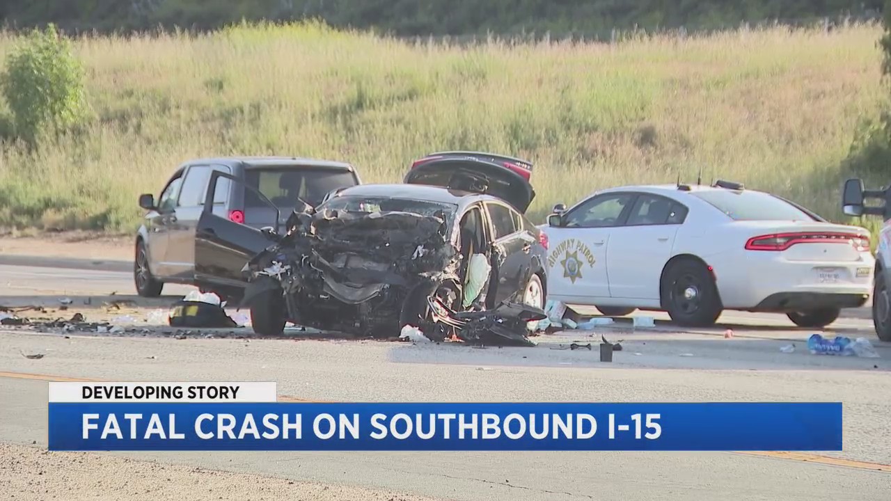 Fatal Crash on Southbound I-15 – FOX 5 San Diego & KUSI News