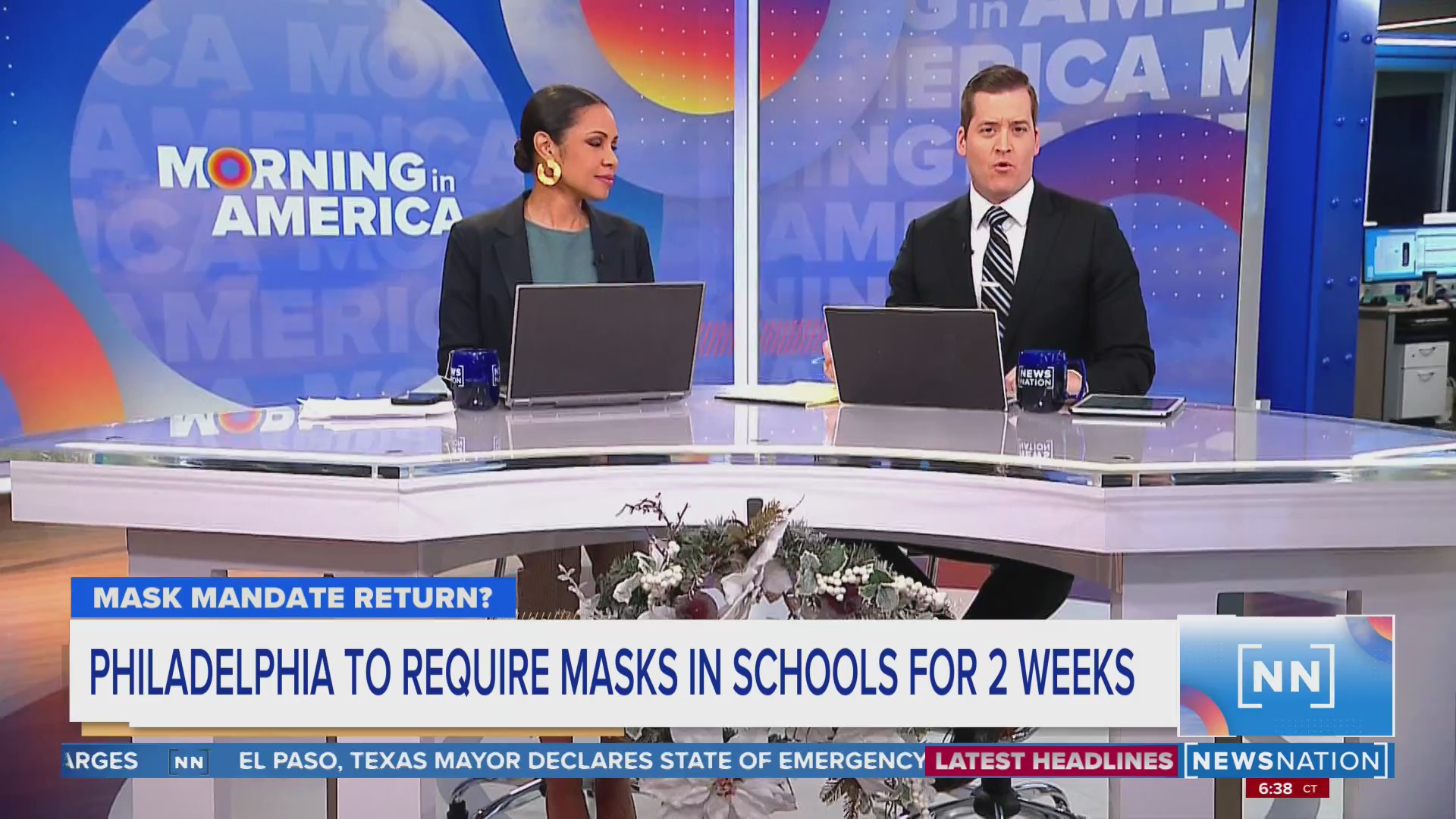 Morning in America – panel discussion about masking in schools – NewsNation