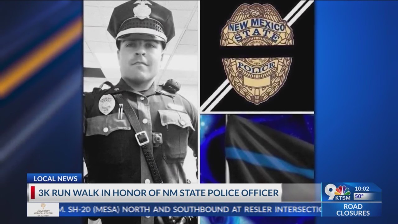 Community rallies to remember fallen NM State Police officer – KTSM 9 News