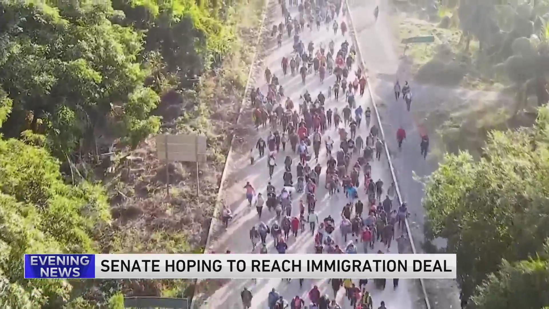 Senate hoping to reach immigration deal – WGN-TV