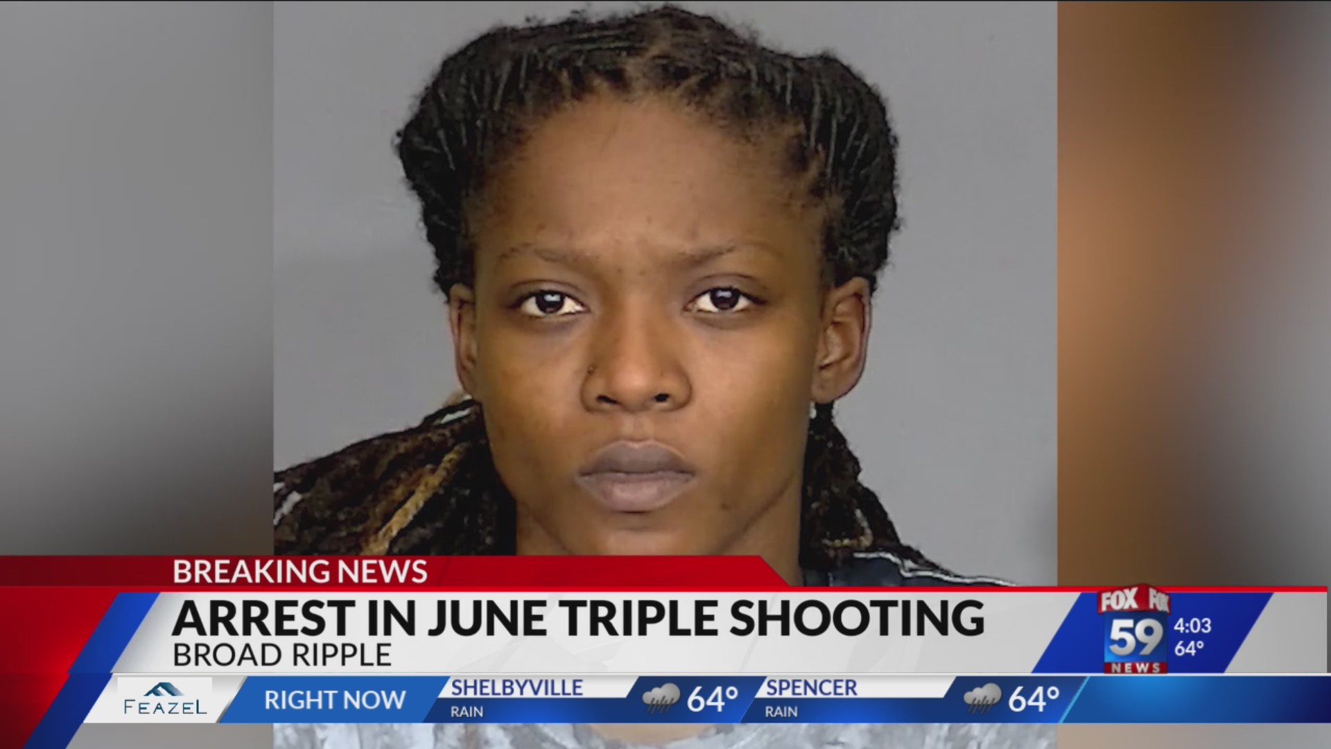 Woman arrested on murder charges after Broad Ripple triple shooting ...