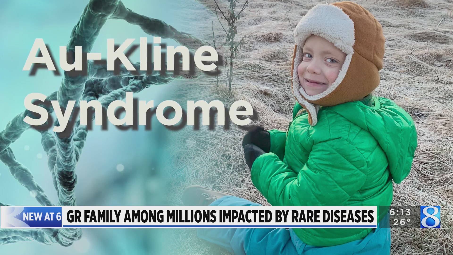‘Joyful’ GR child among millions affected by rare disease – WOODTV.com