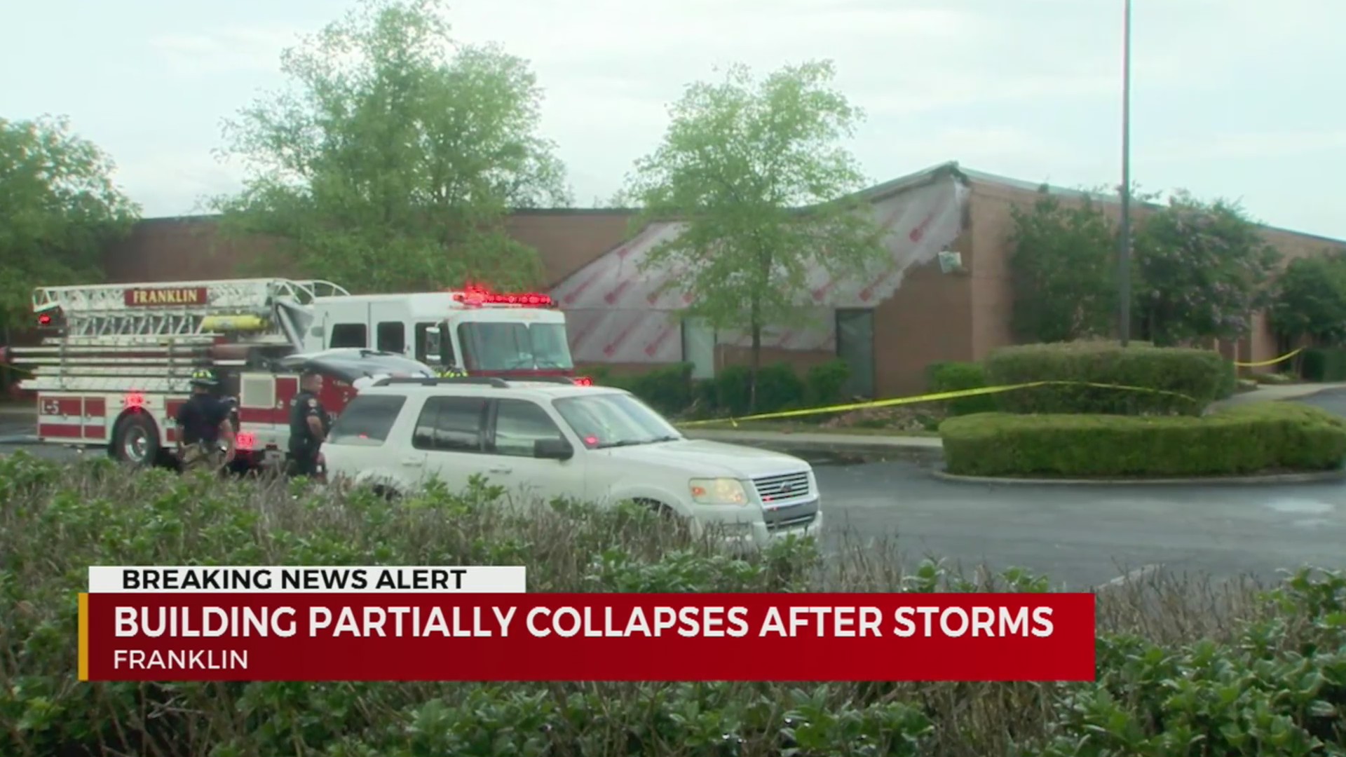 Franklin building partially collapses after storms – WKRN News 2