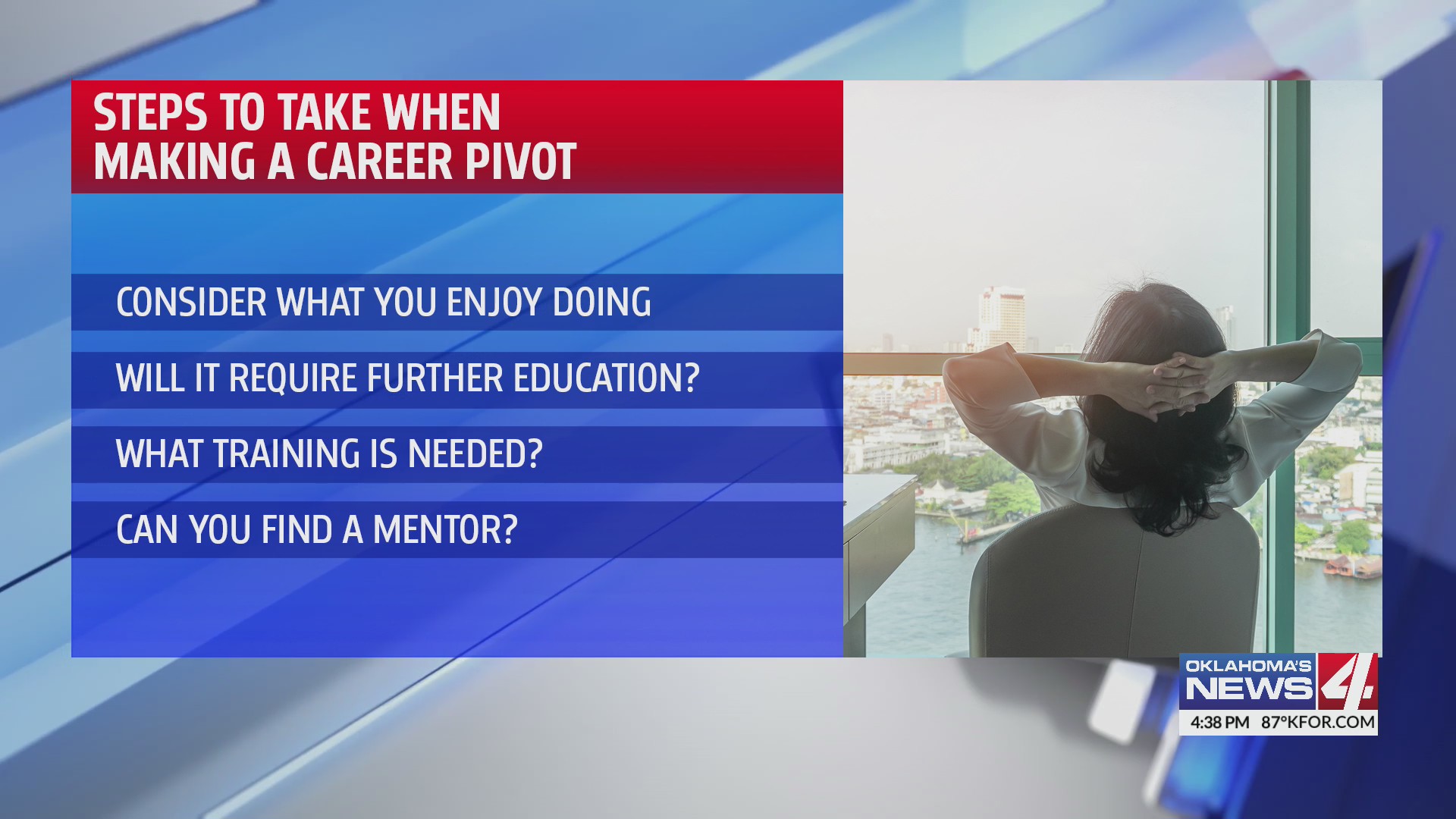 How to make a career pivot – KFOR.com Oklahoma City