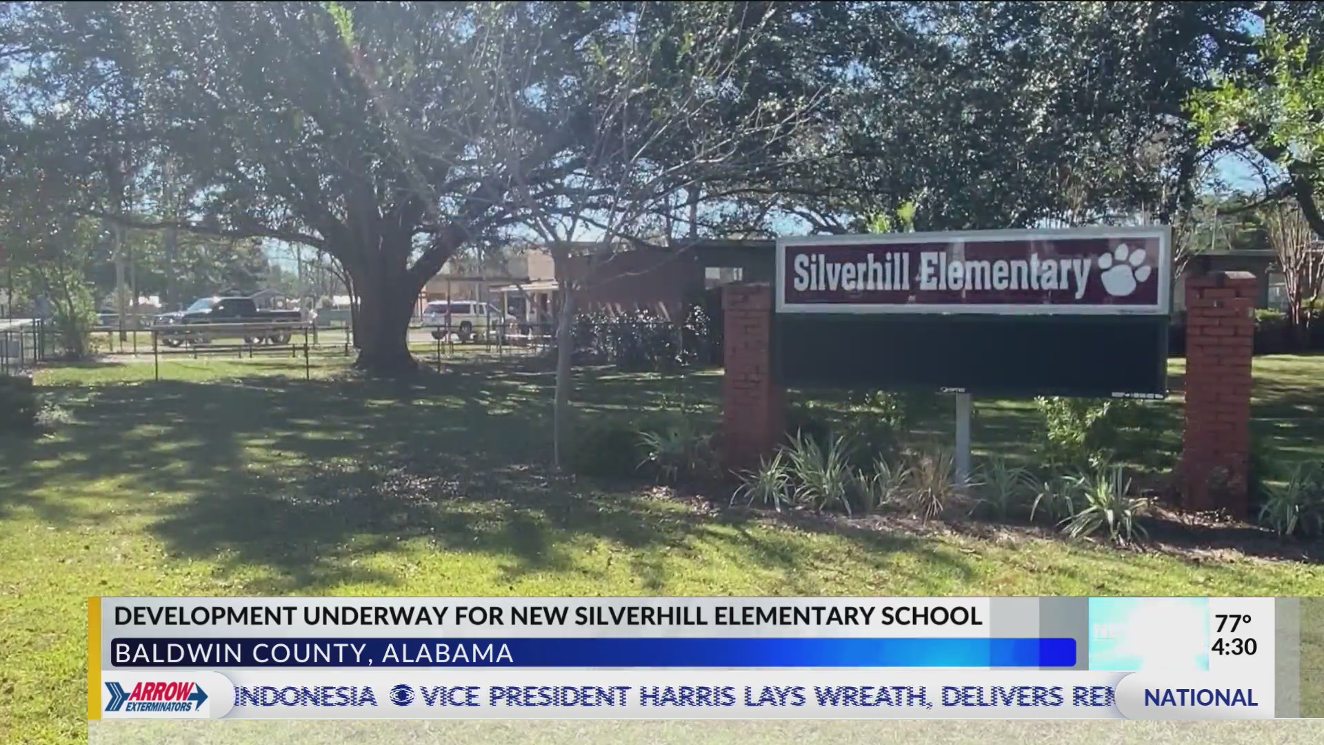 Site work begins at new Silverhill Elementary School property – WKRG News 5
