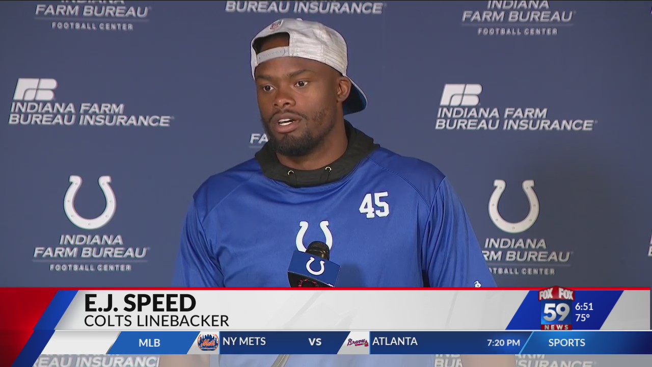 Colts’ E.J. Speed: Just don’t gamble; it’s not worth it – Fox 59