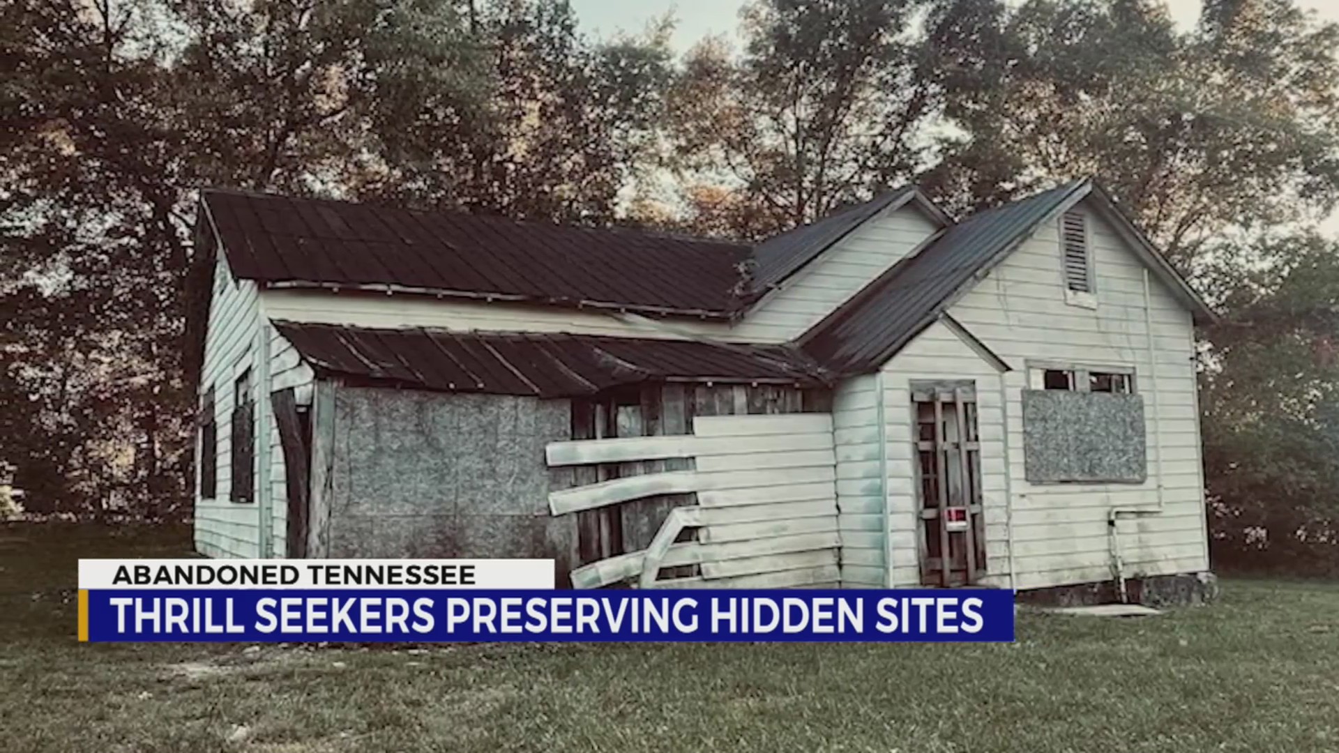 How a thrill seeker is preserving the memory of abandoned places in ...