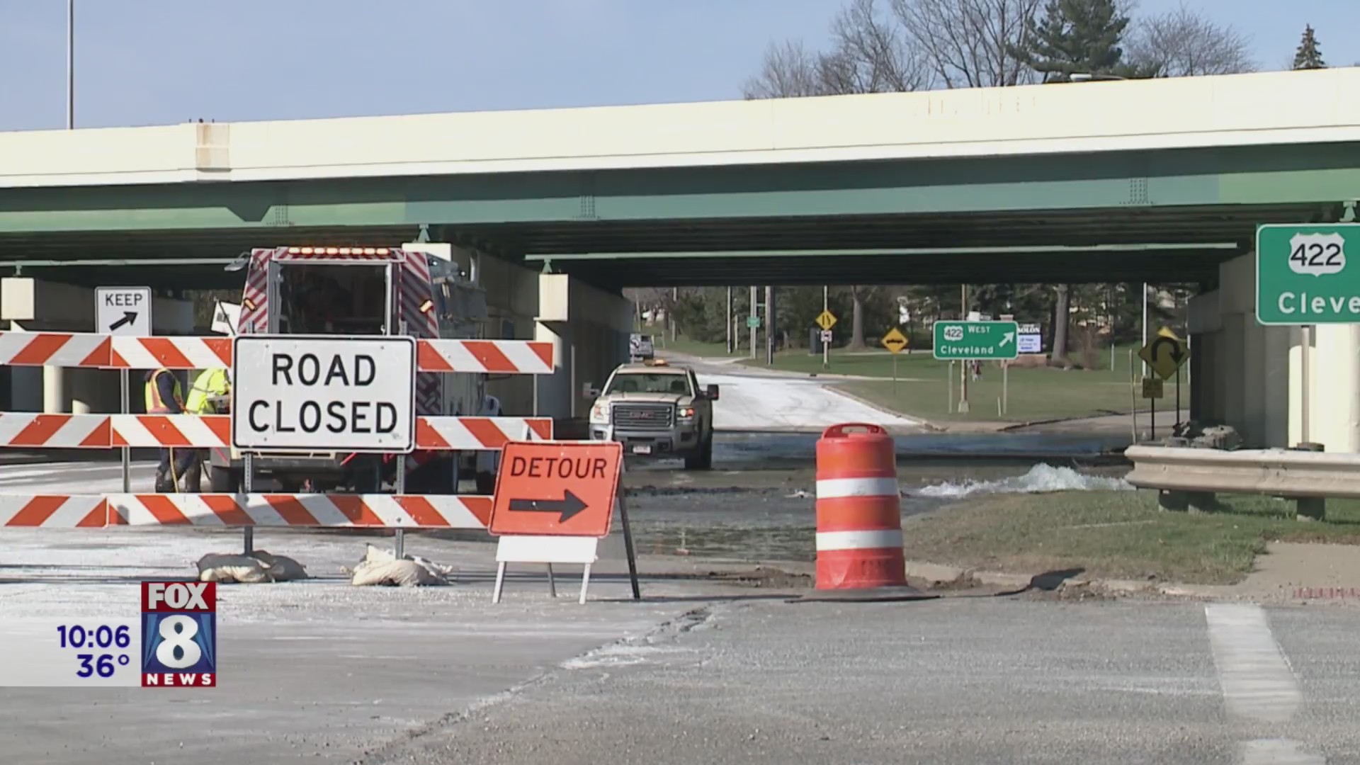Solon shuts down Harper Road due to water main break – Fox 8 Cleveland WJW