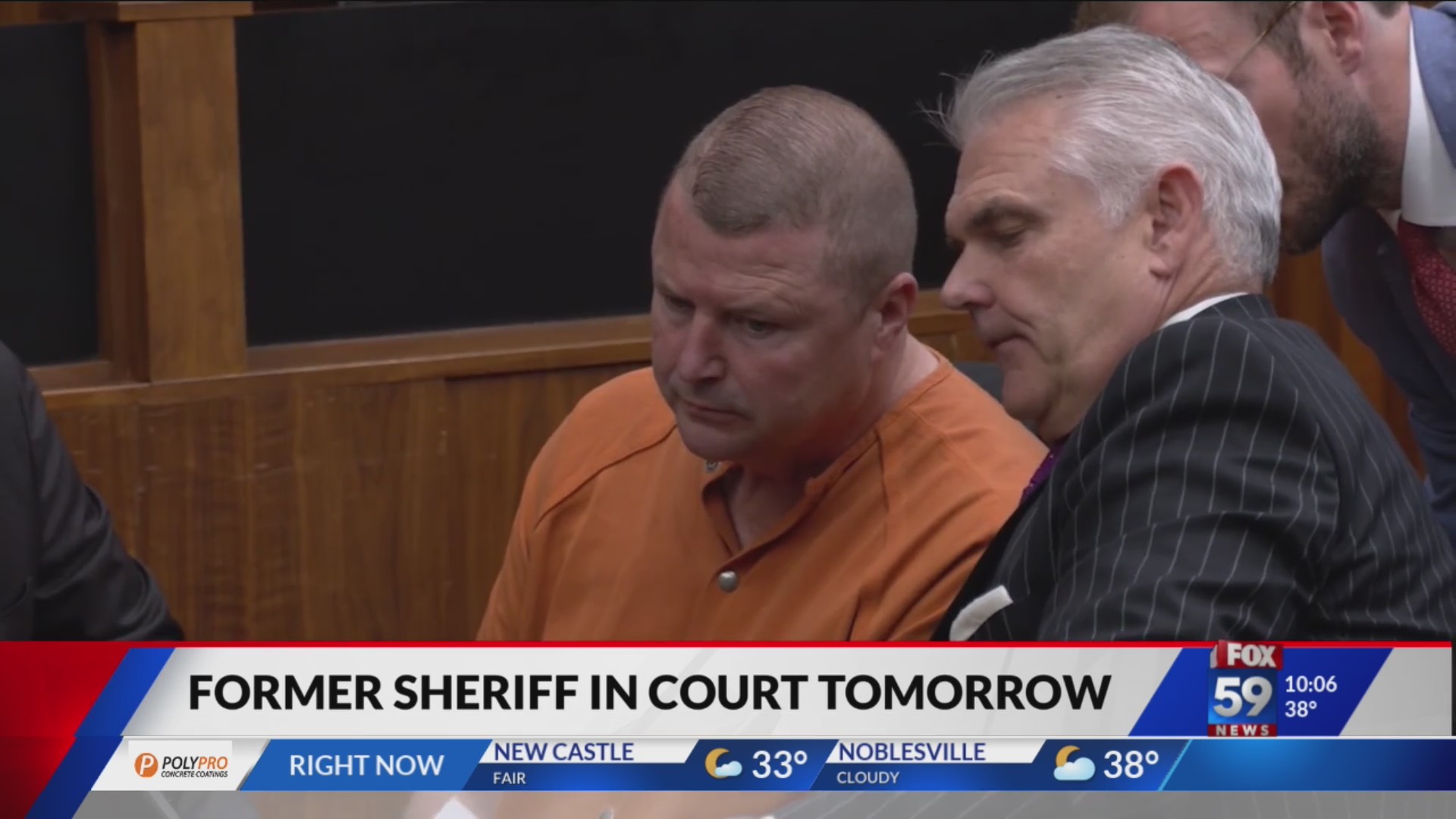 Ex-Indiana sheriff due in court on tax and theft charges – Fox 59