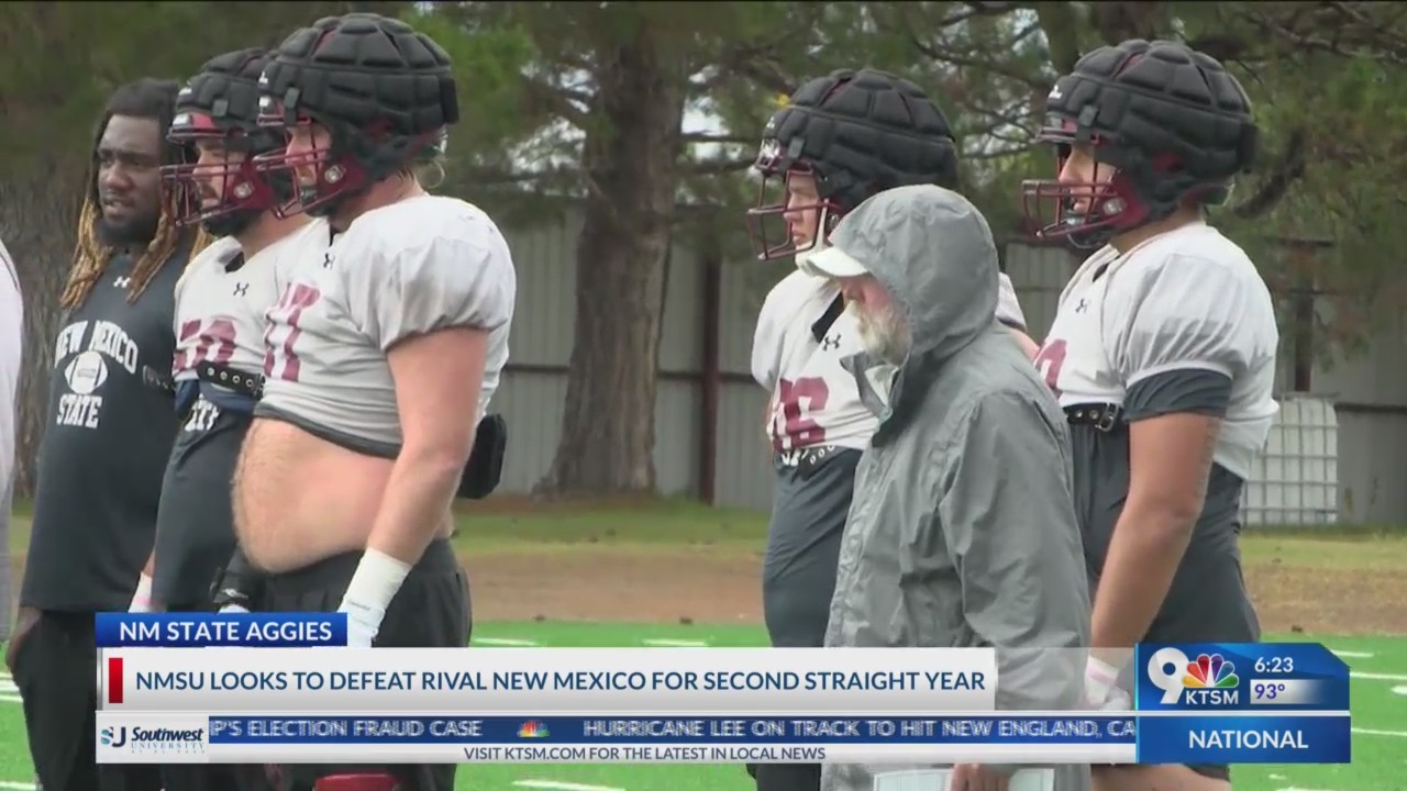 NMSU hits the road for rivalry clash with UNM – KTSM 9 News