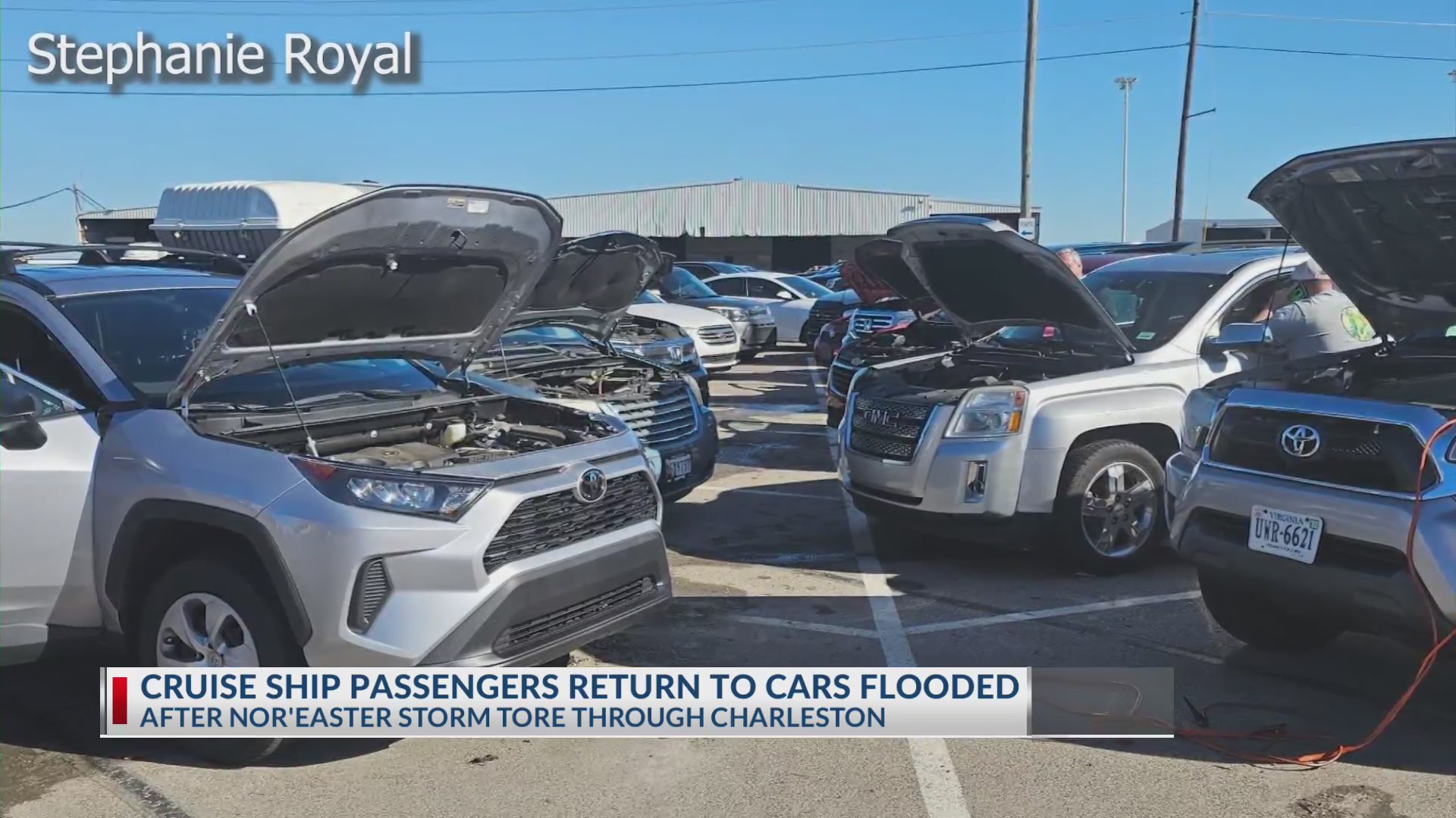 Carnival Sunshine passengers returned to totaled cars from flooding ...