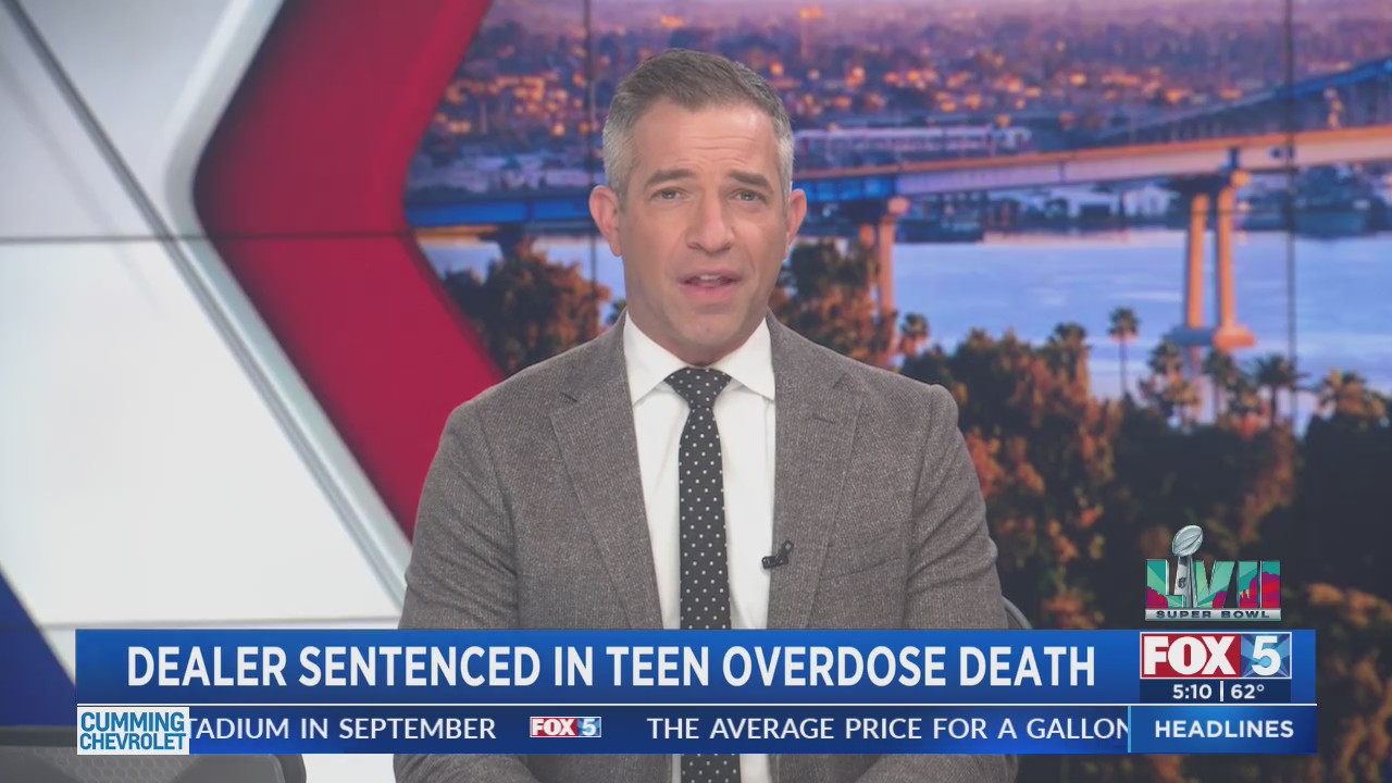 Dealer Sentenced In Teen Overdose Death Fox 5 San Diego And Kusi News