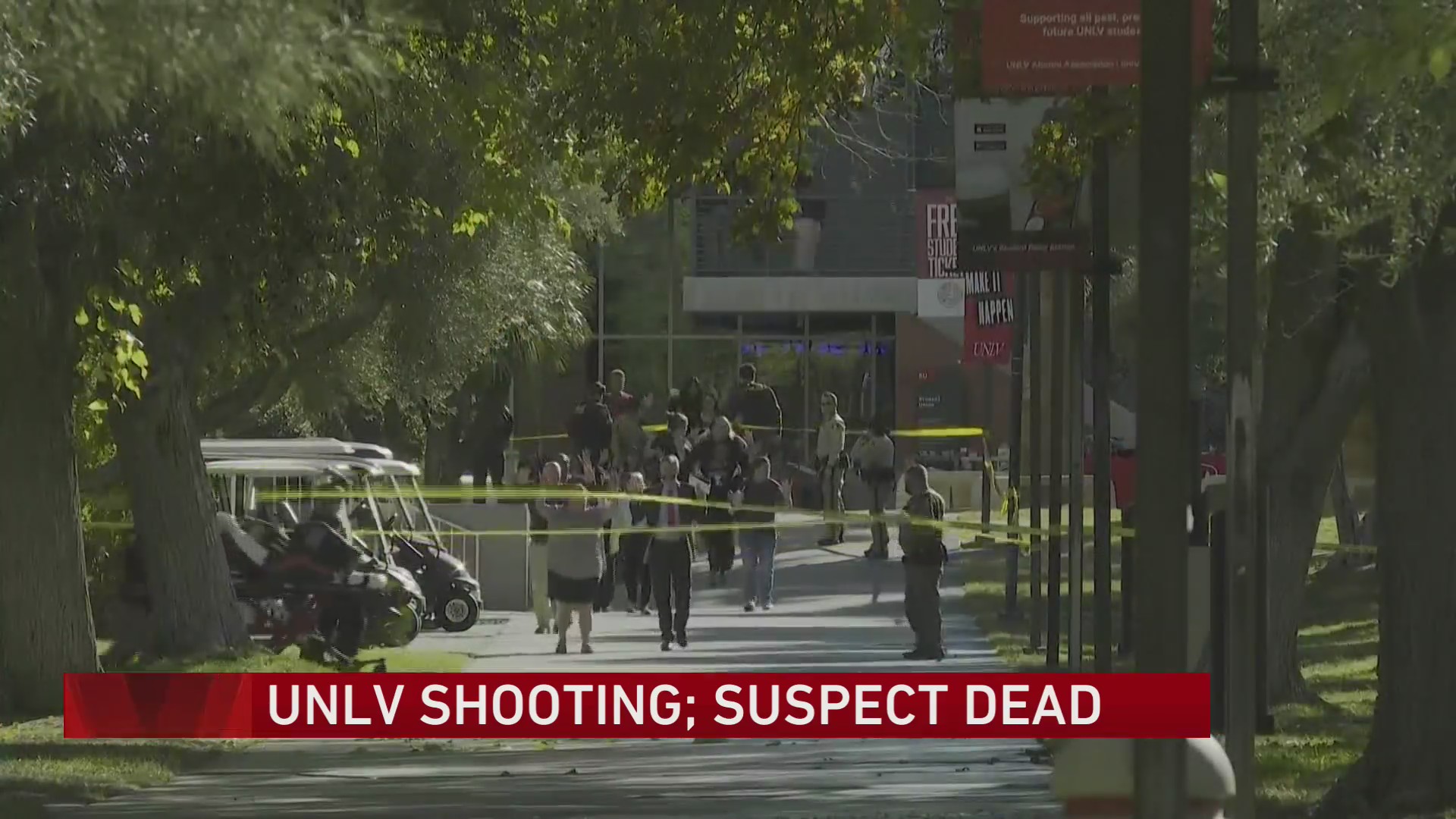 UNLV campus shooting: Suspect dead, multiple victims reported – WGN-TV