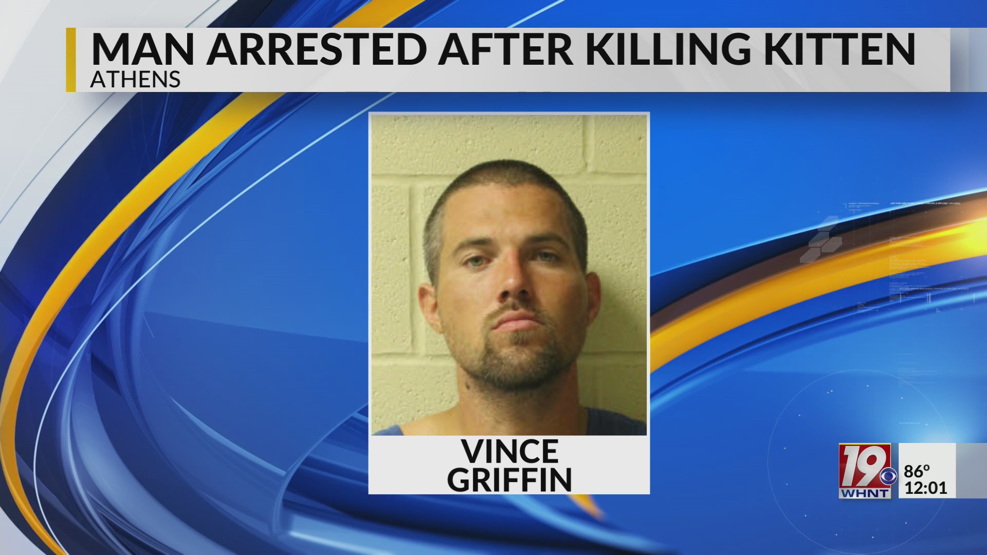 Man Arrested After Killing Kitten | July 12, 2023 | News 19 at Noon ...