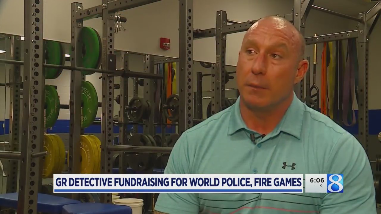 GRPD detective raising money to compete in World Police & Fire Games ...