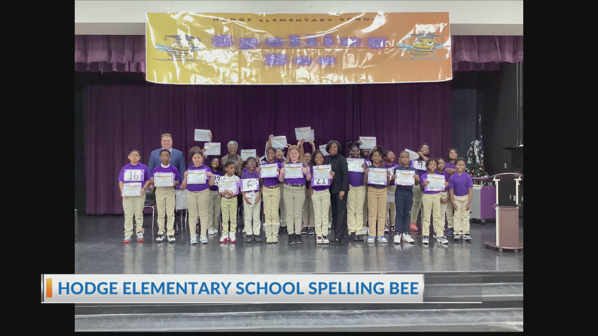 Hodge Elementary School spelling bee – WSAV-TV