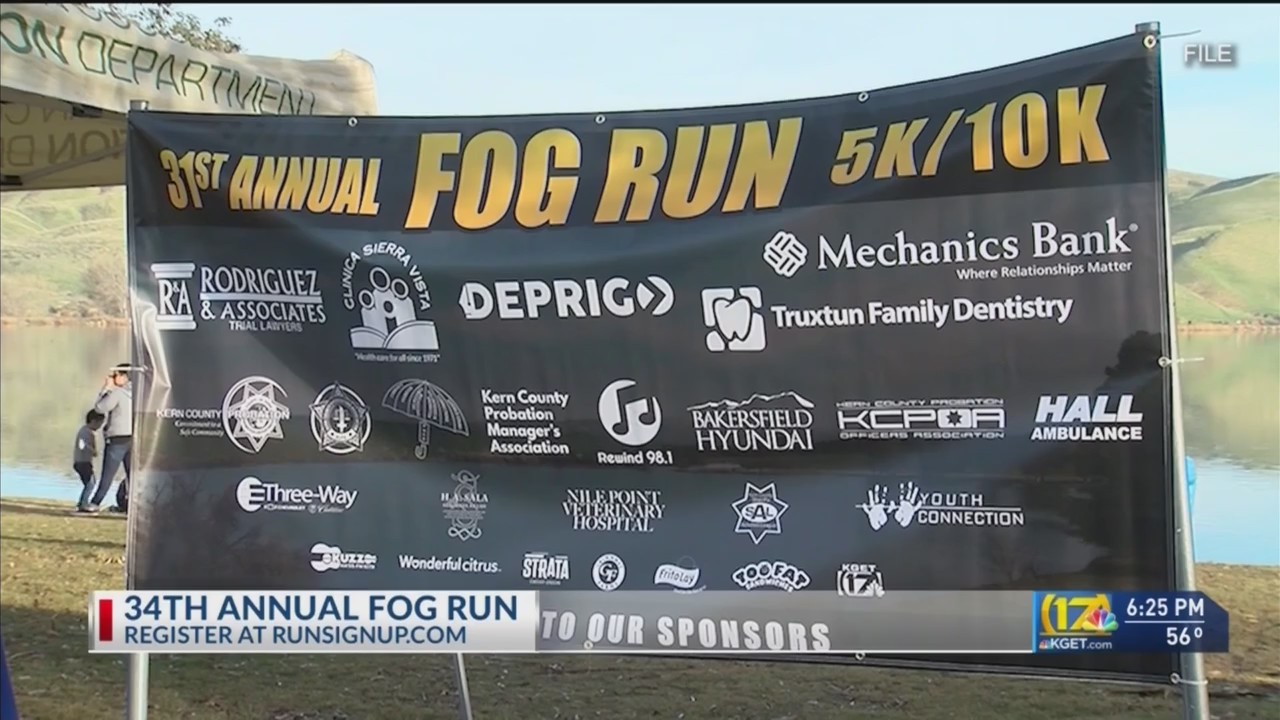 Annual Fog Run takes place Jan. 6, at Lake Ming – KGET 17 News