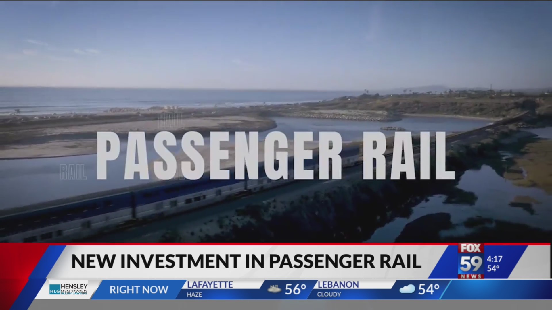 U.S. Department of Transportation investment of $8 billion in passenger ...