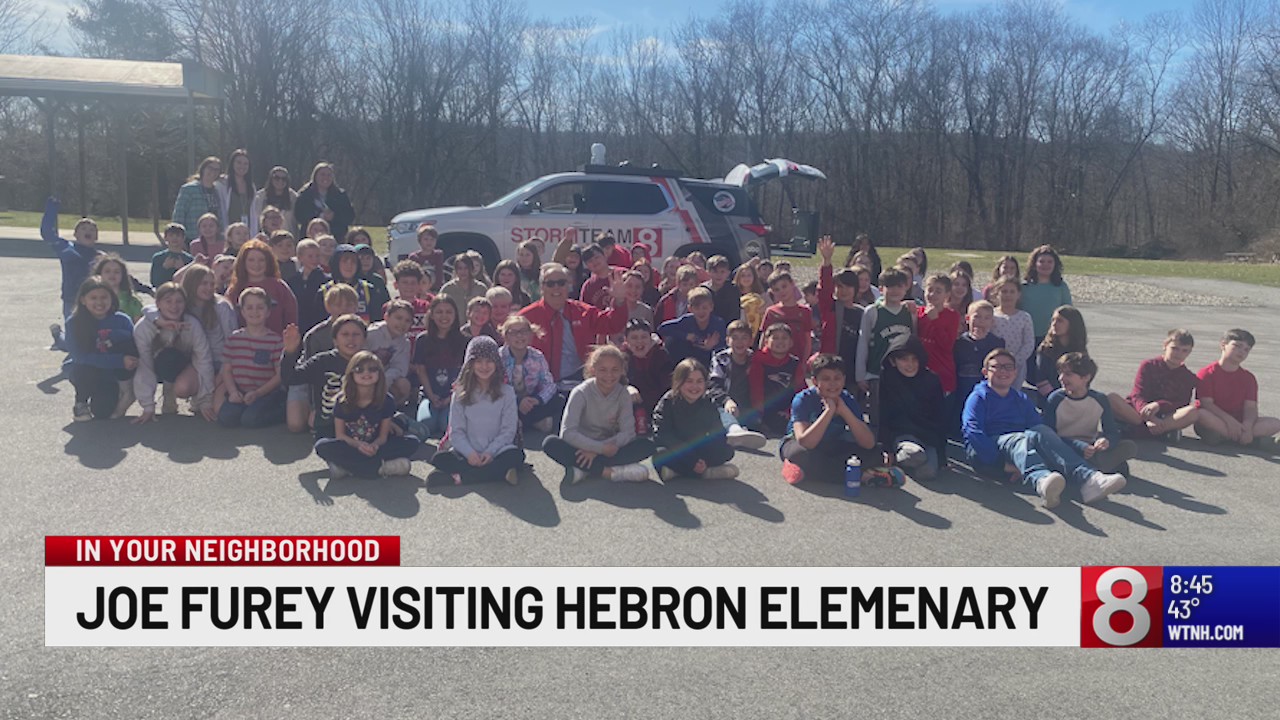 In Your Neighborhood: Joe Furey visits Hebron Elementary School – WTNH.com