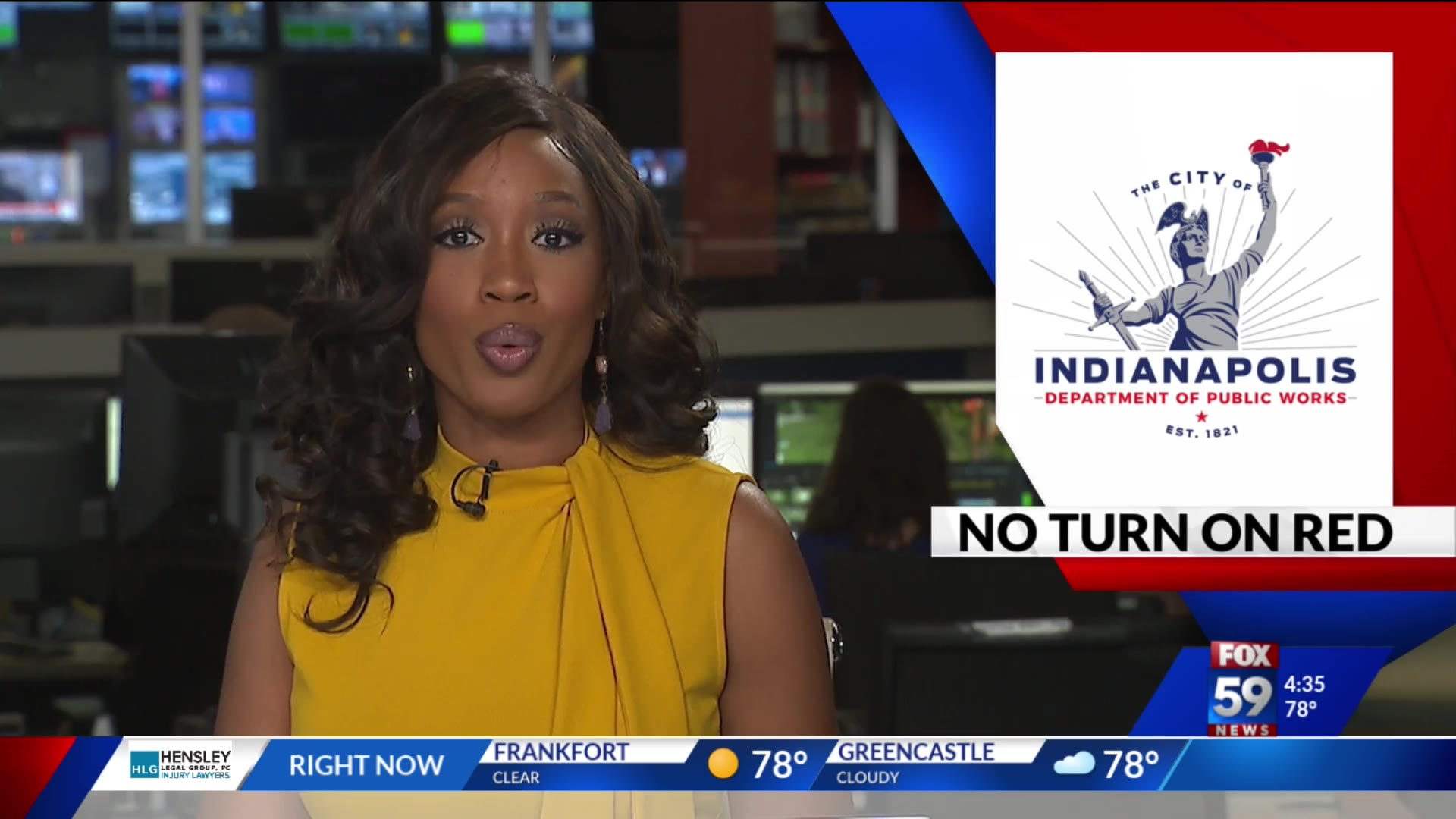 Indianapolis DPW to install ‘No Turn on Red’ signs downtown Thursday ...