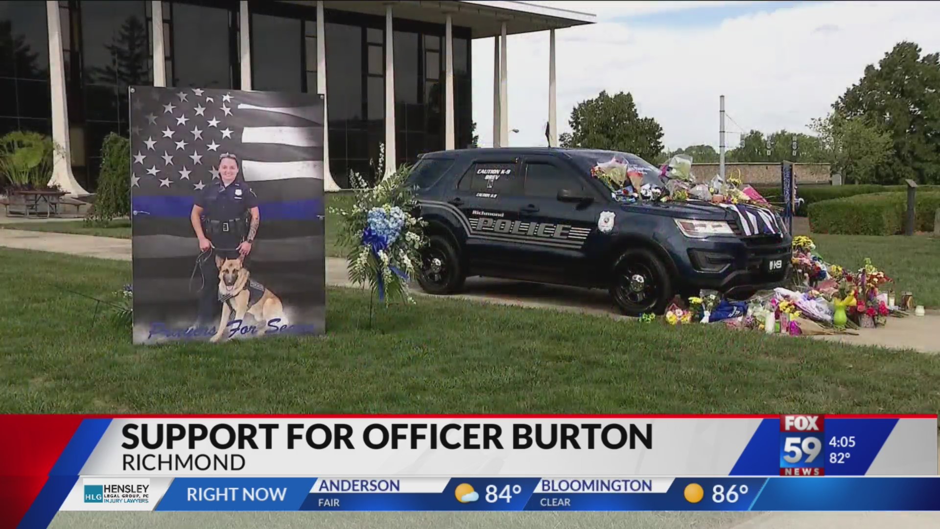 Richmond still holding out hope as Officer Seara Burton continues ...