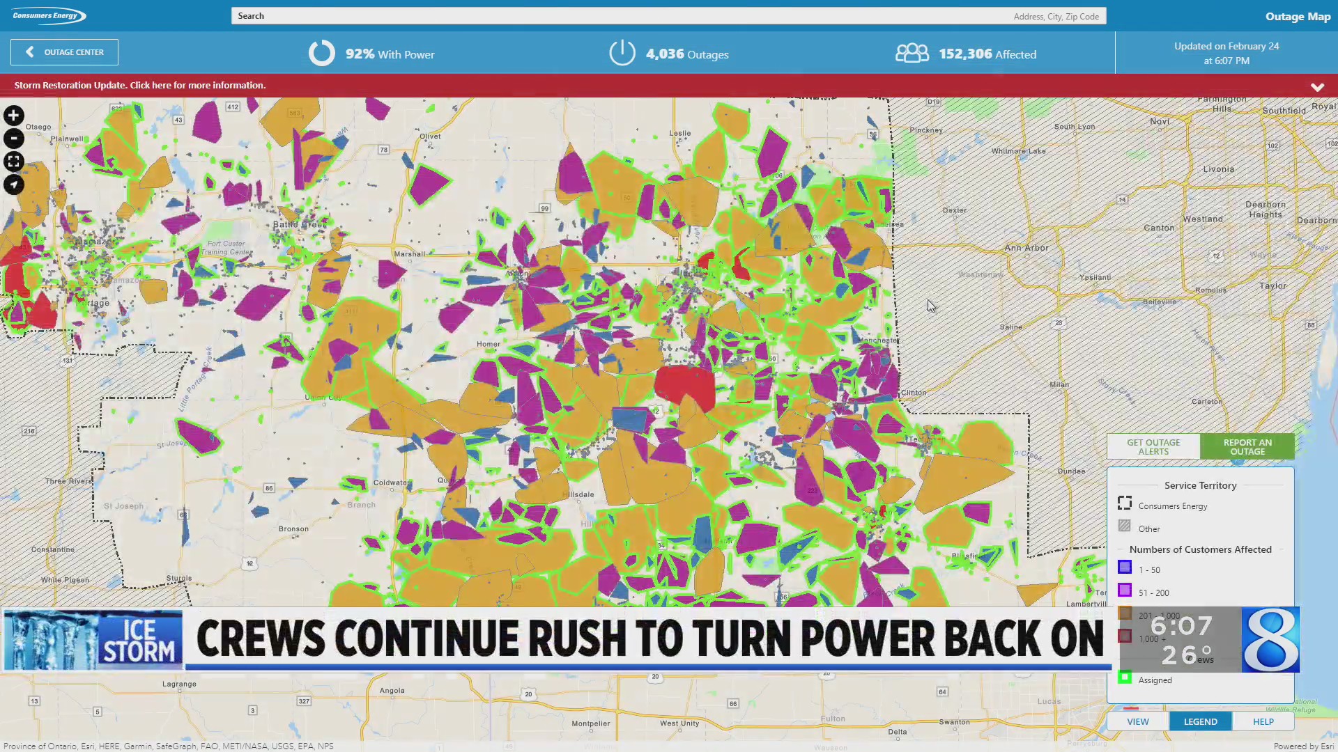 ‘This is bad’: Power outages extend into weekend – WOODTV.com