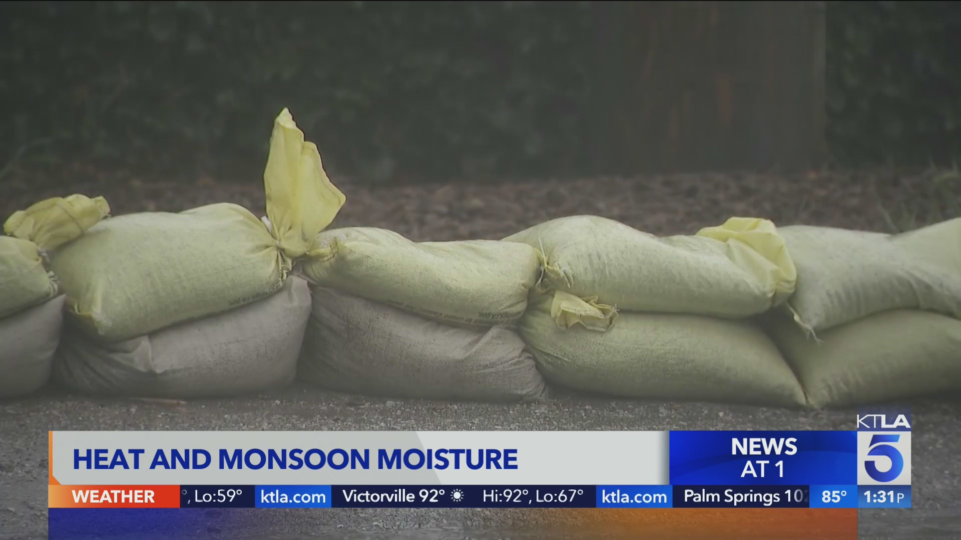 Heat and monsoon moisture on tap this week in SoCal – KTLA