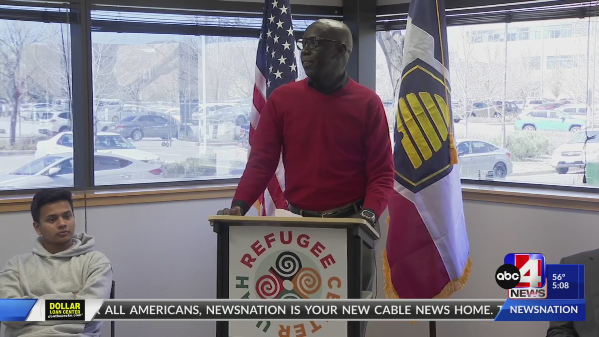 Students with refugee backgrounds celebrate installation of cosmic ray ...