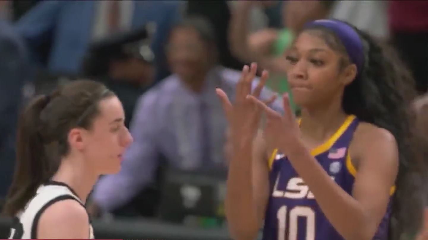 LSU player’s on-court gesture sparks social media debate | Rush Hour ...
