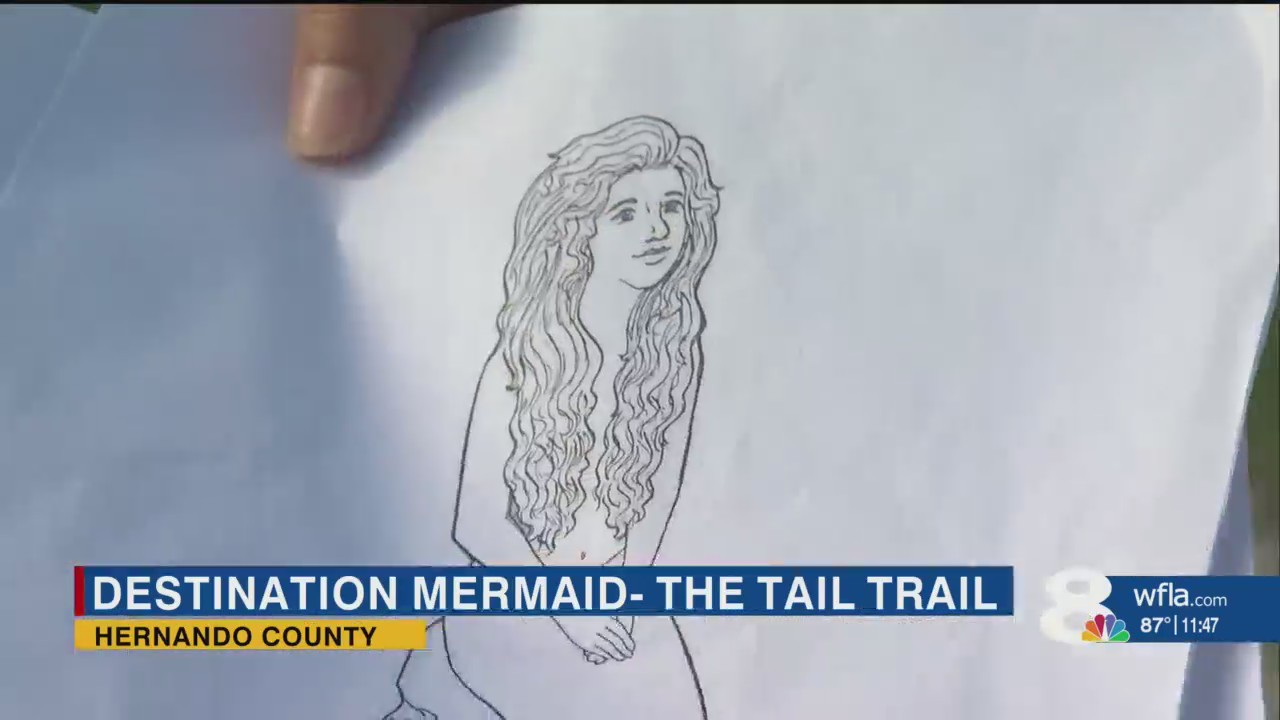 Tampa Bay artists wanted to paint life-sized mermaid statues in ...