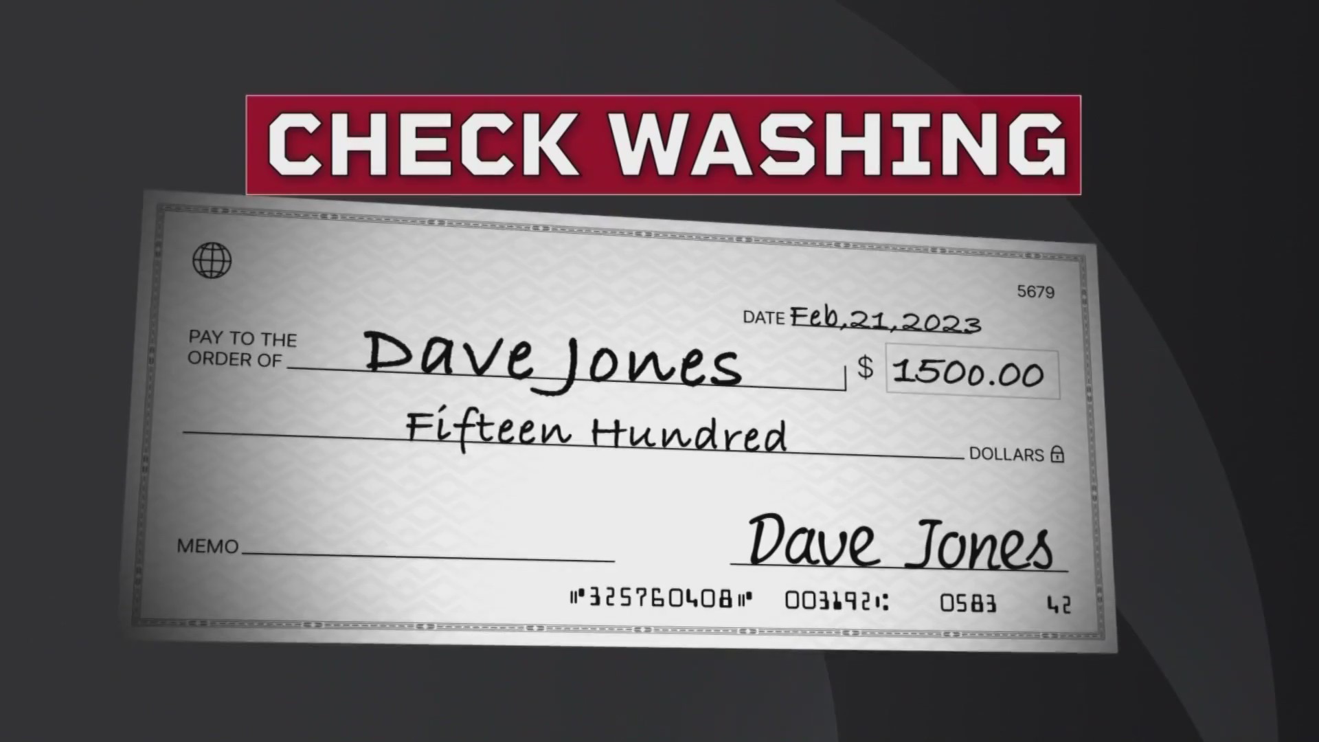 Check washing scam on the rise – WCIA.com