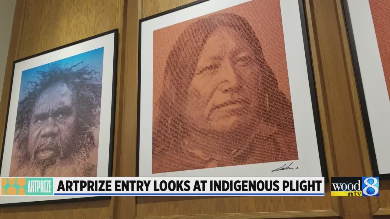 Meet the Artists: Bryce Culverhouse’s Indigenous People Series – WOODTV.com