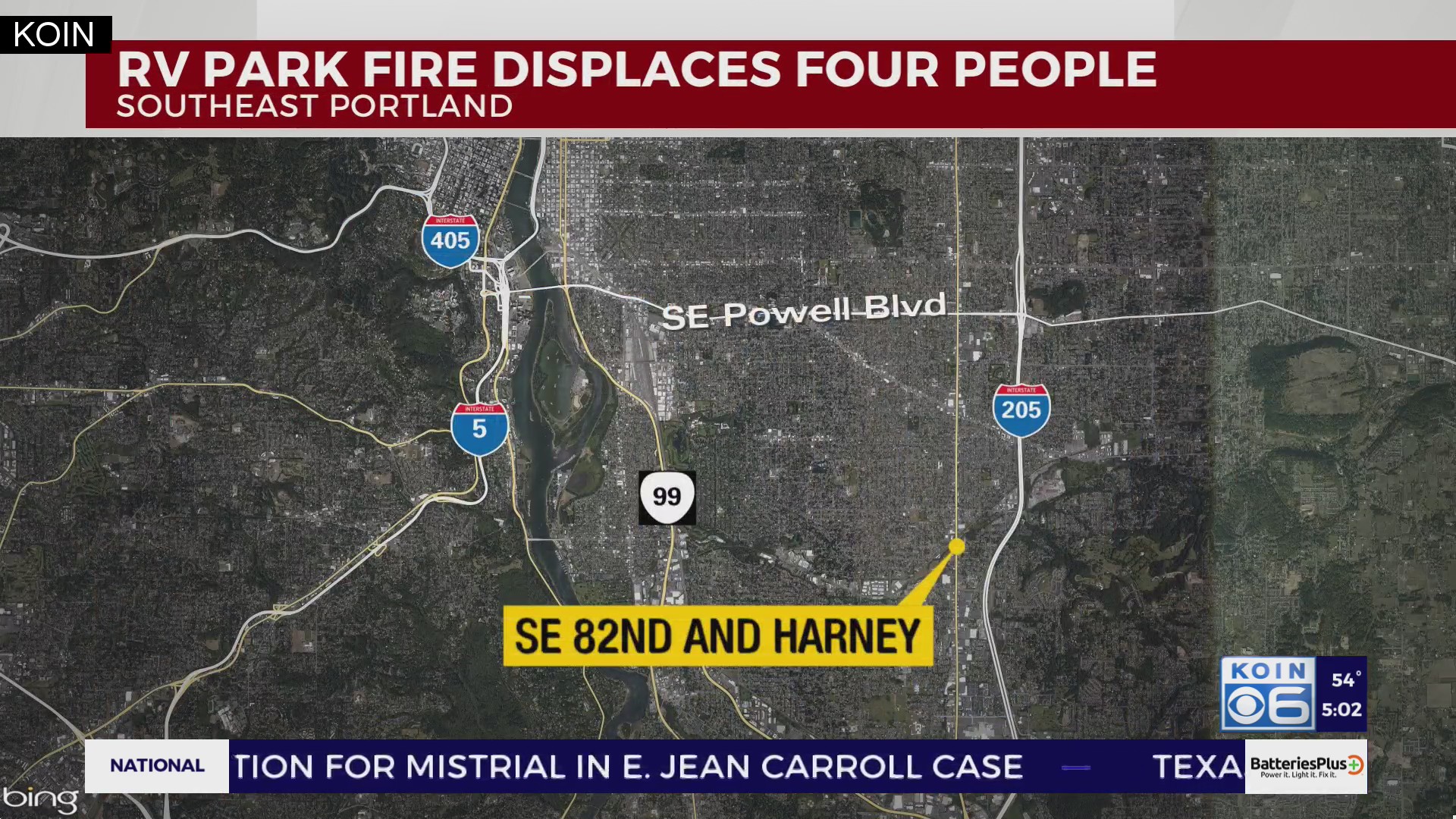 At least 4 left without home after overnight RV park fire in SE ...