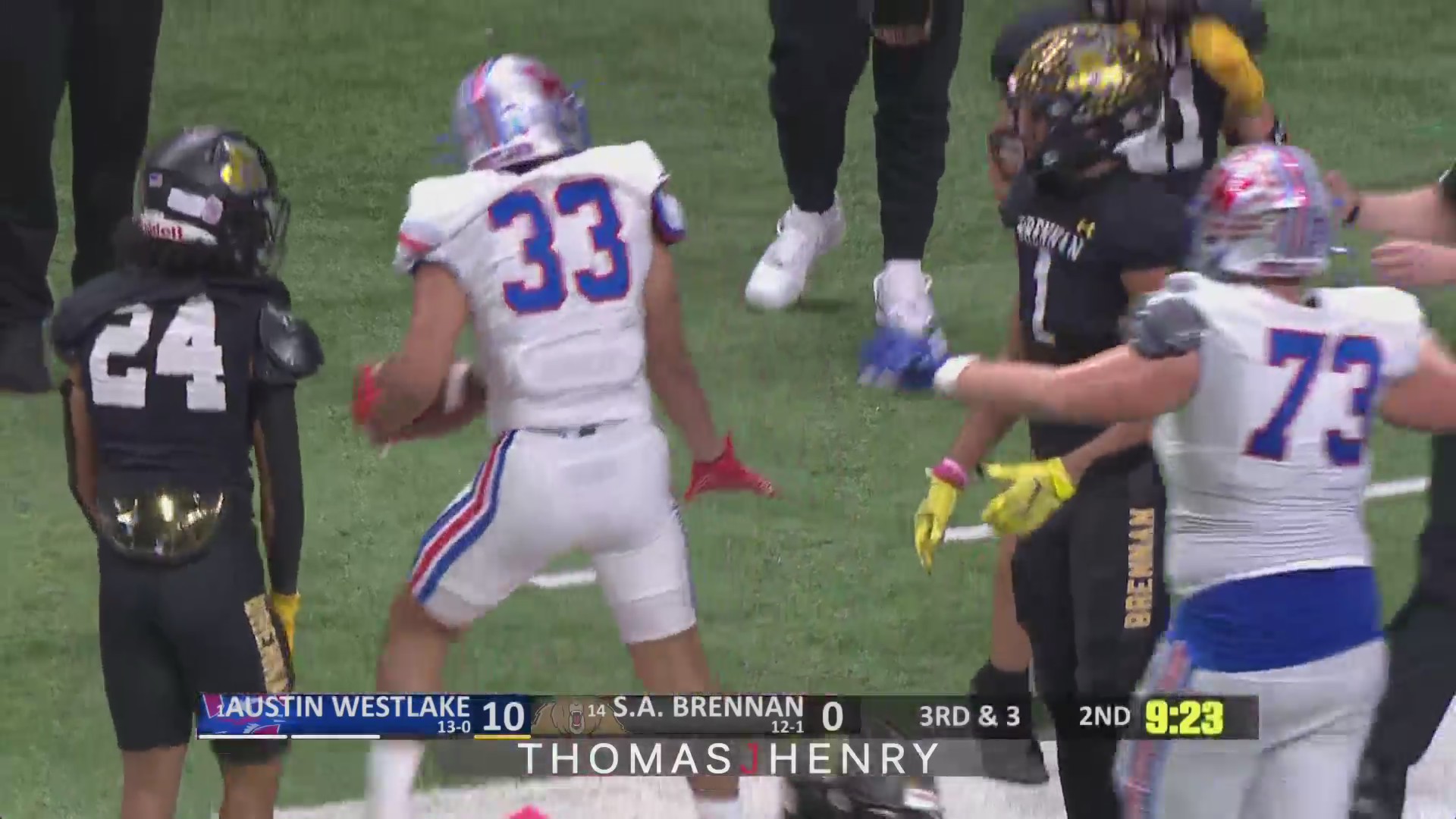 Touchdown Westlake: Jack Kayser 3-yard run – KXAN Austin