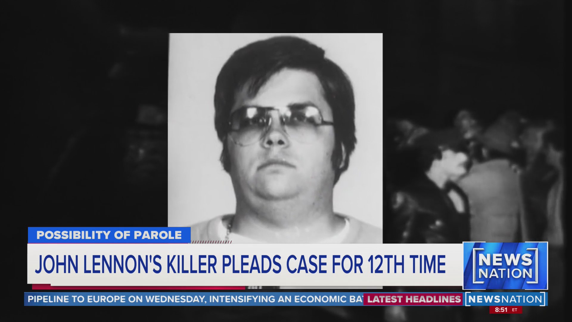 John Lennon’s killer up for parole for 12th time | NewsNation Prime ...