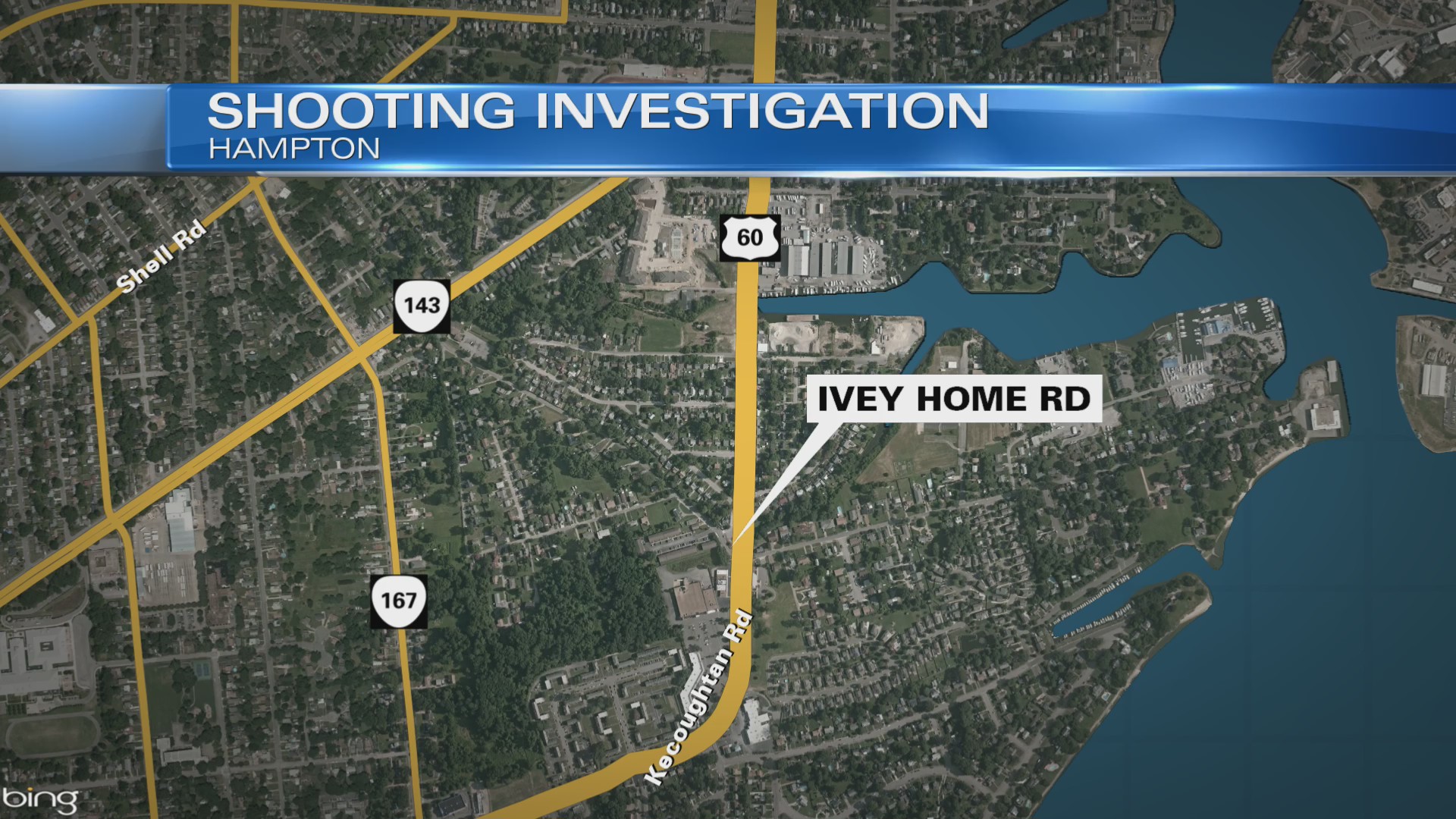 Police investigate shooting on Ivy Home Road in Hampton – WAVY.com