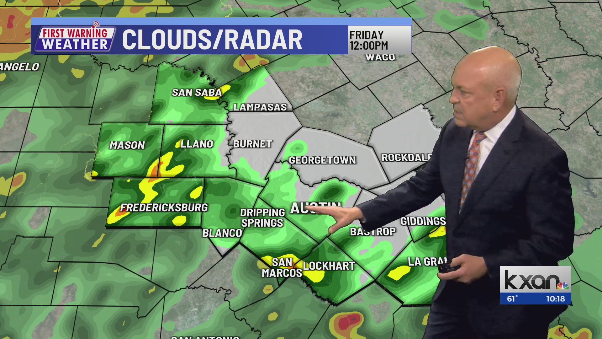 First Warning Weather with Jim Spencer – KXAN Austin