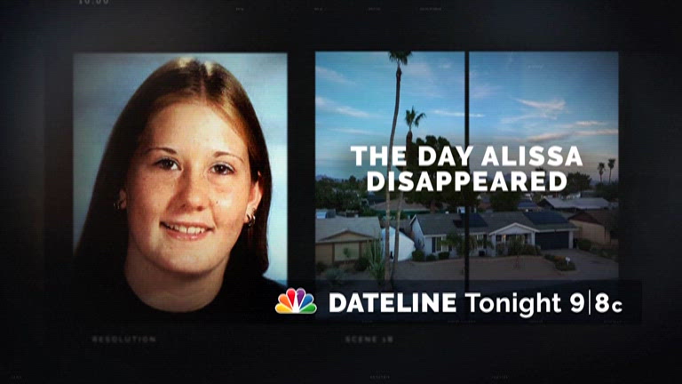Investigation into missing Phoenix teen, Alissa Turney, on ‘Dateline ...