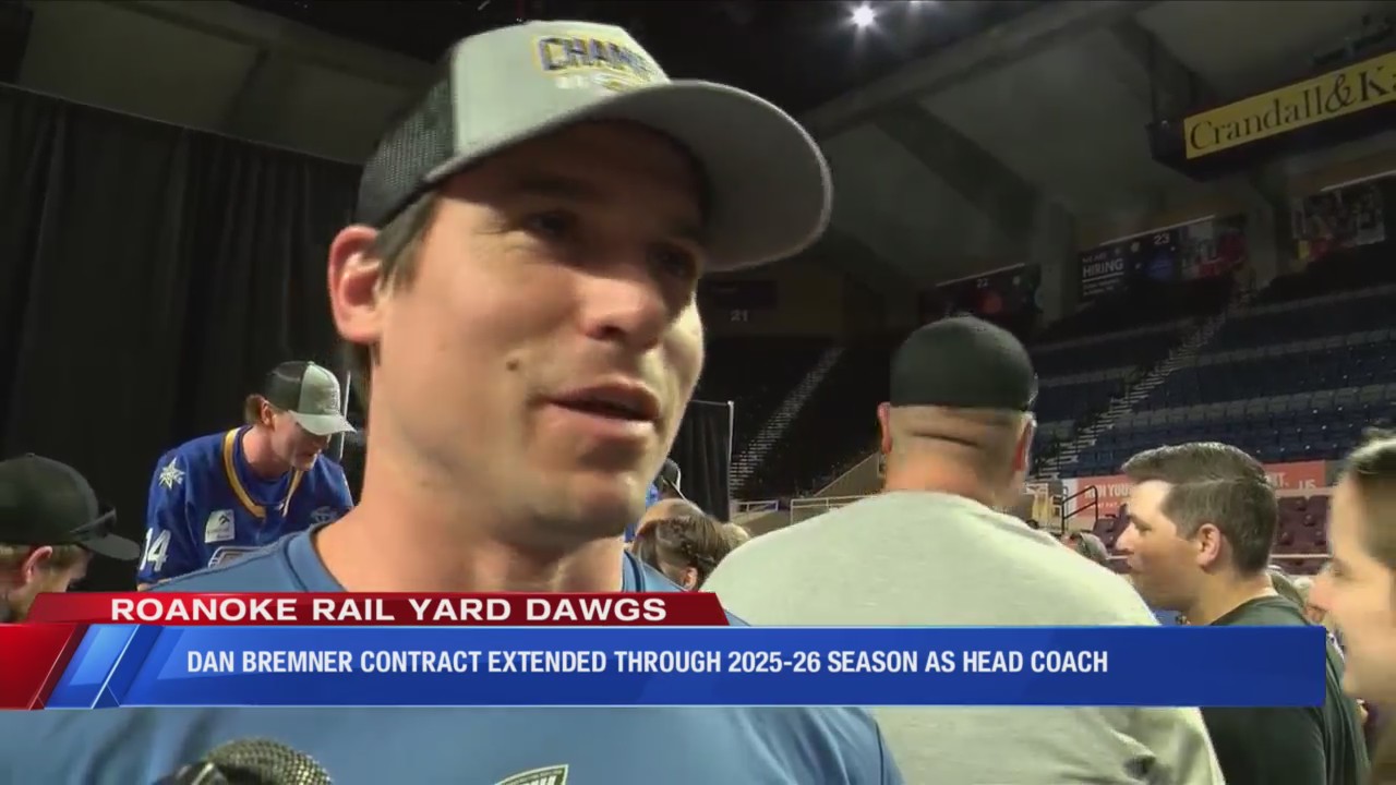 Dan Bremner gets a contract extension from Roanoke Rail Yard Dawgs – WFXRtv