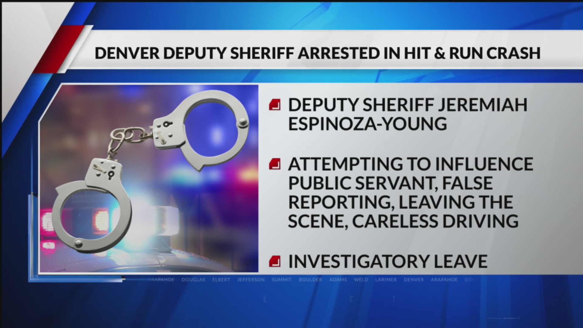 Denver deputy sheriff arrested in hit-and-run crash – FOX31 Denver