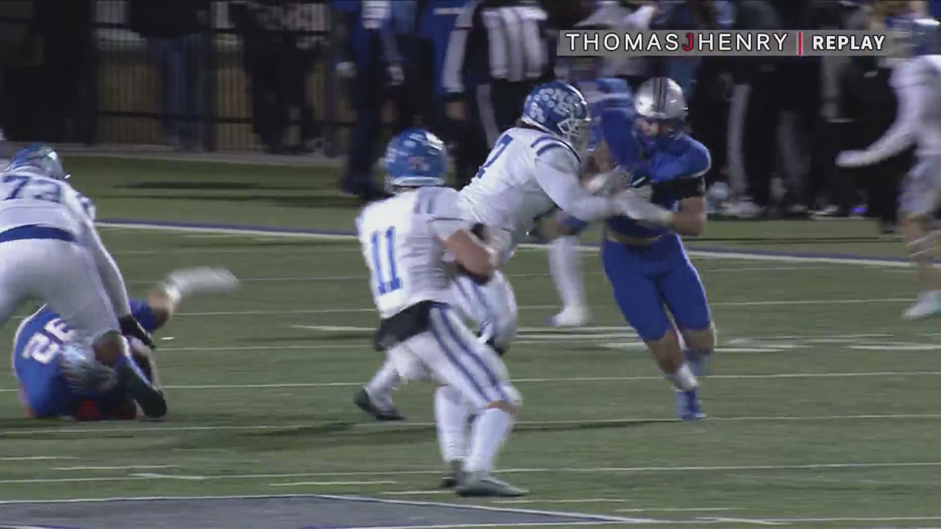 Touchdown New Braunfels: Lance Beeghley from Clayton Namkin 40-yard ...