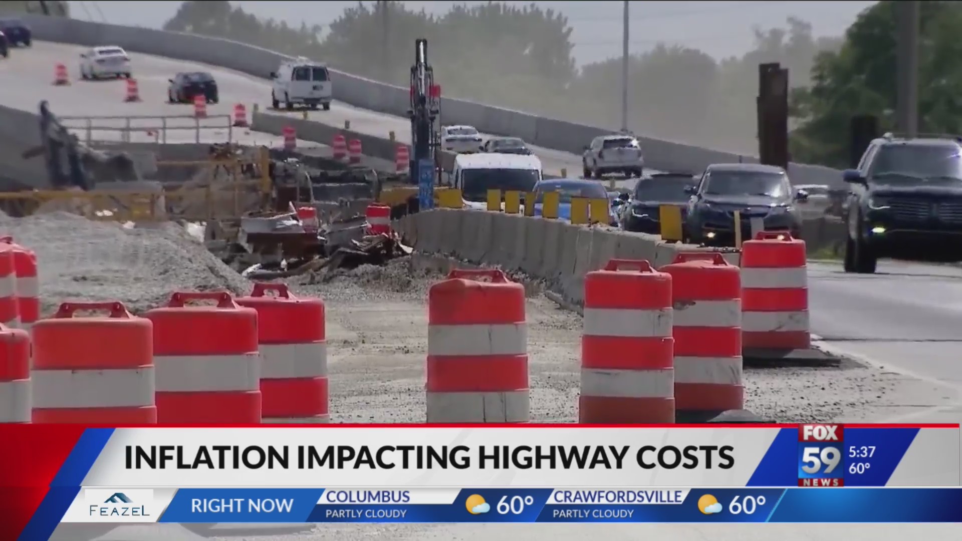 INDOT: Road construction costs up 36% since 2020 – Fox 59