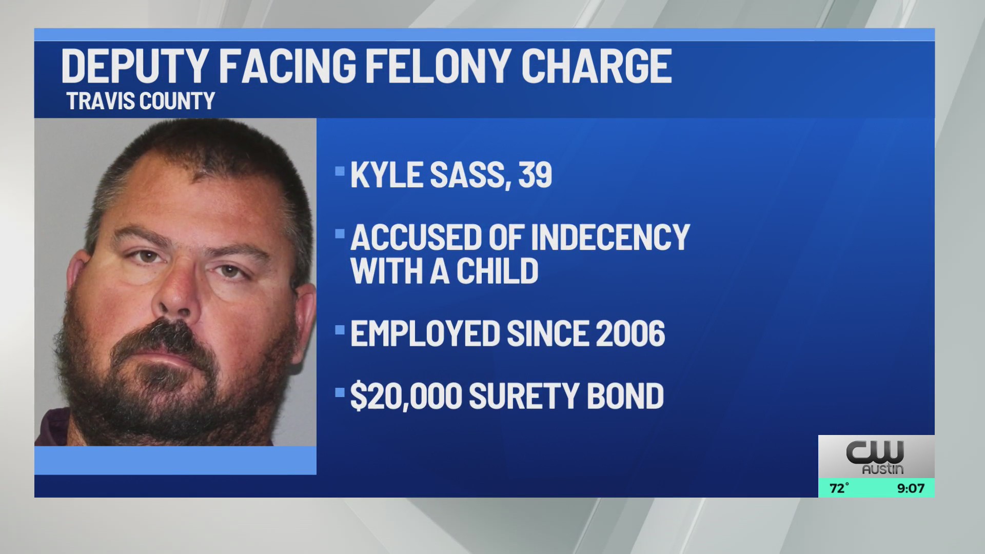 Travis County deputy accused of indecency with a child: Affidavit ...