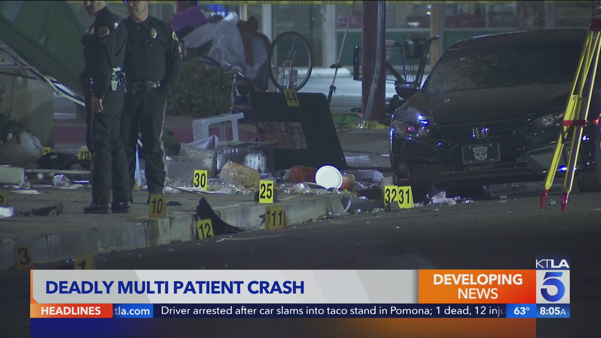 Son describes condition of father who was injured in deadly Pomona taco ...