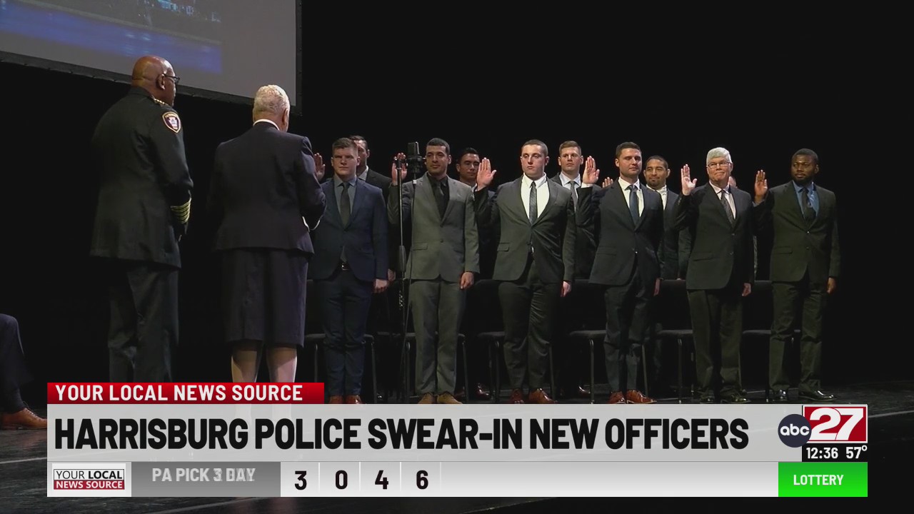 Harrisburg Bureau of Police swears in 11 new officers – ABC27