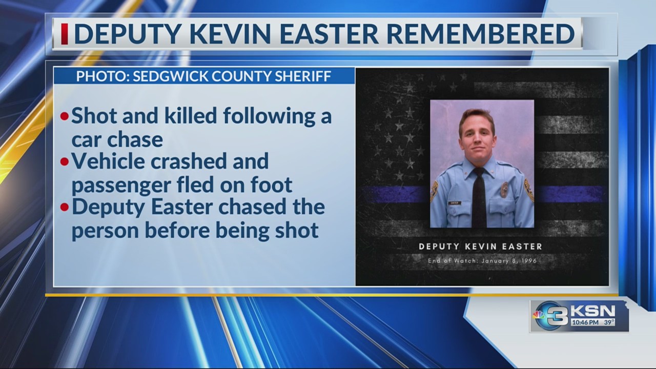 Remembering fallen Deputy Kevin Easter 27 years later – KSN-TV