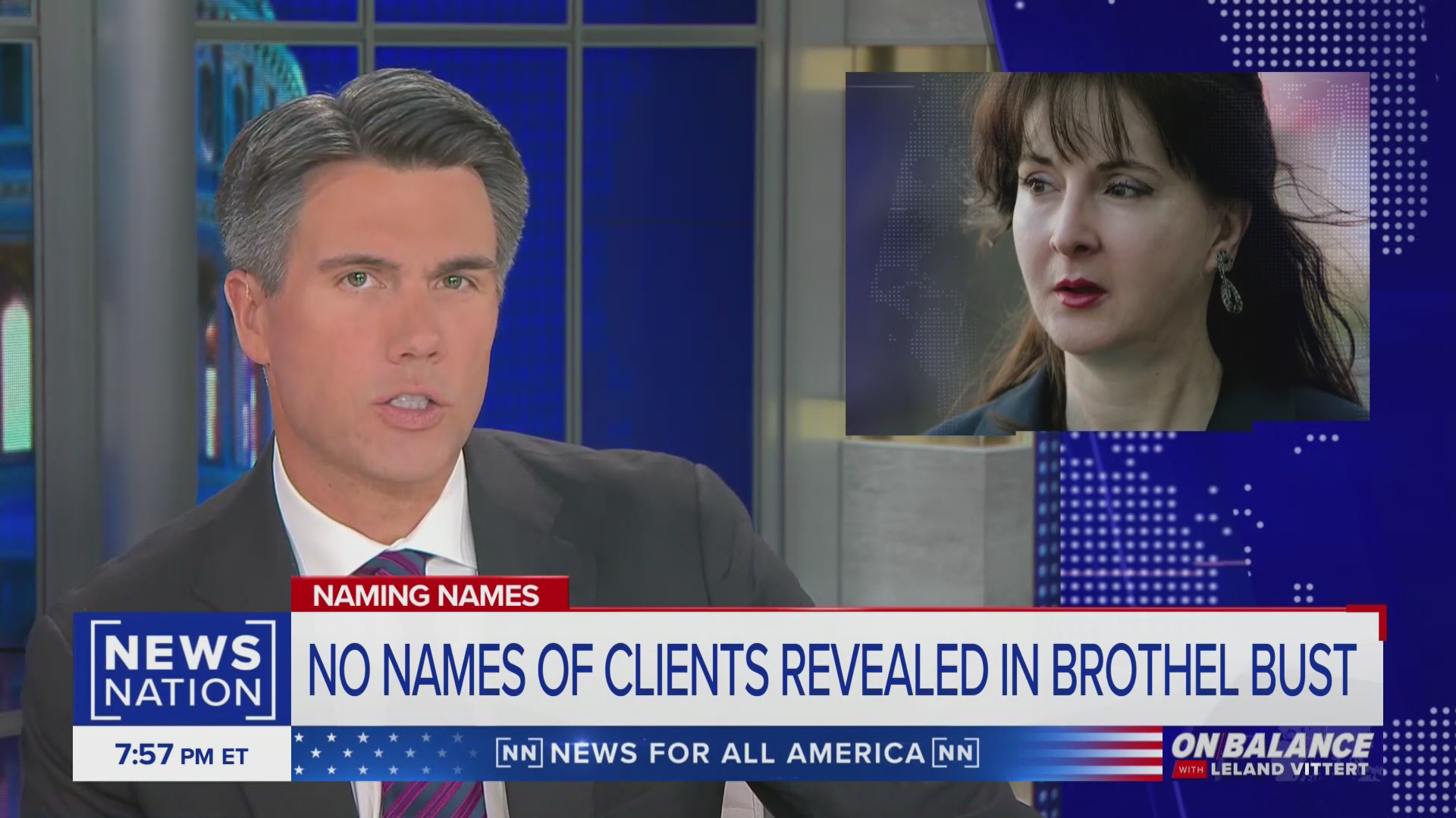 No names of clients revealed in brothel bust | On Balance – NewsNation