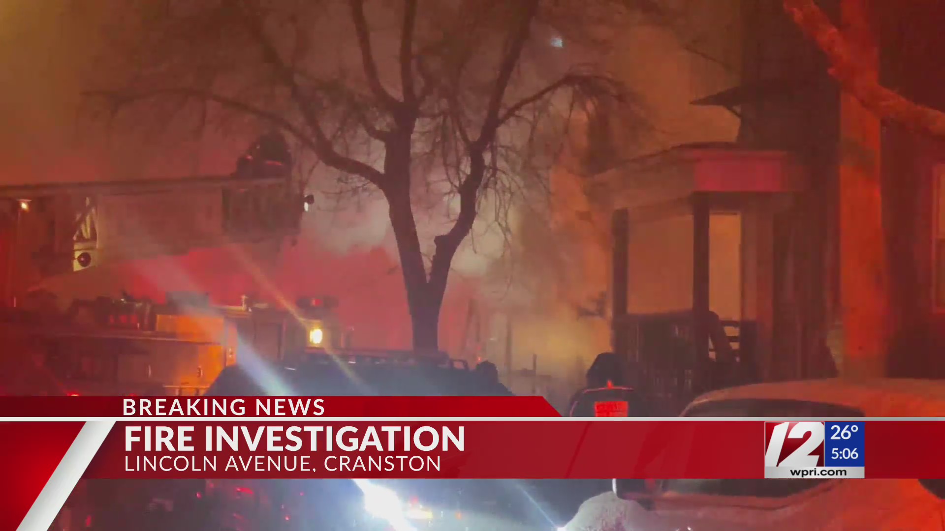Home collapses in Cranston fire – WPRI.com