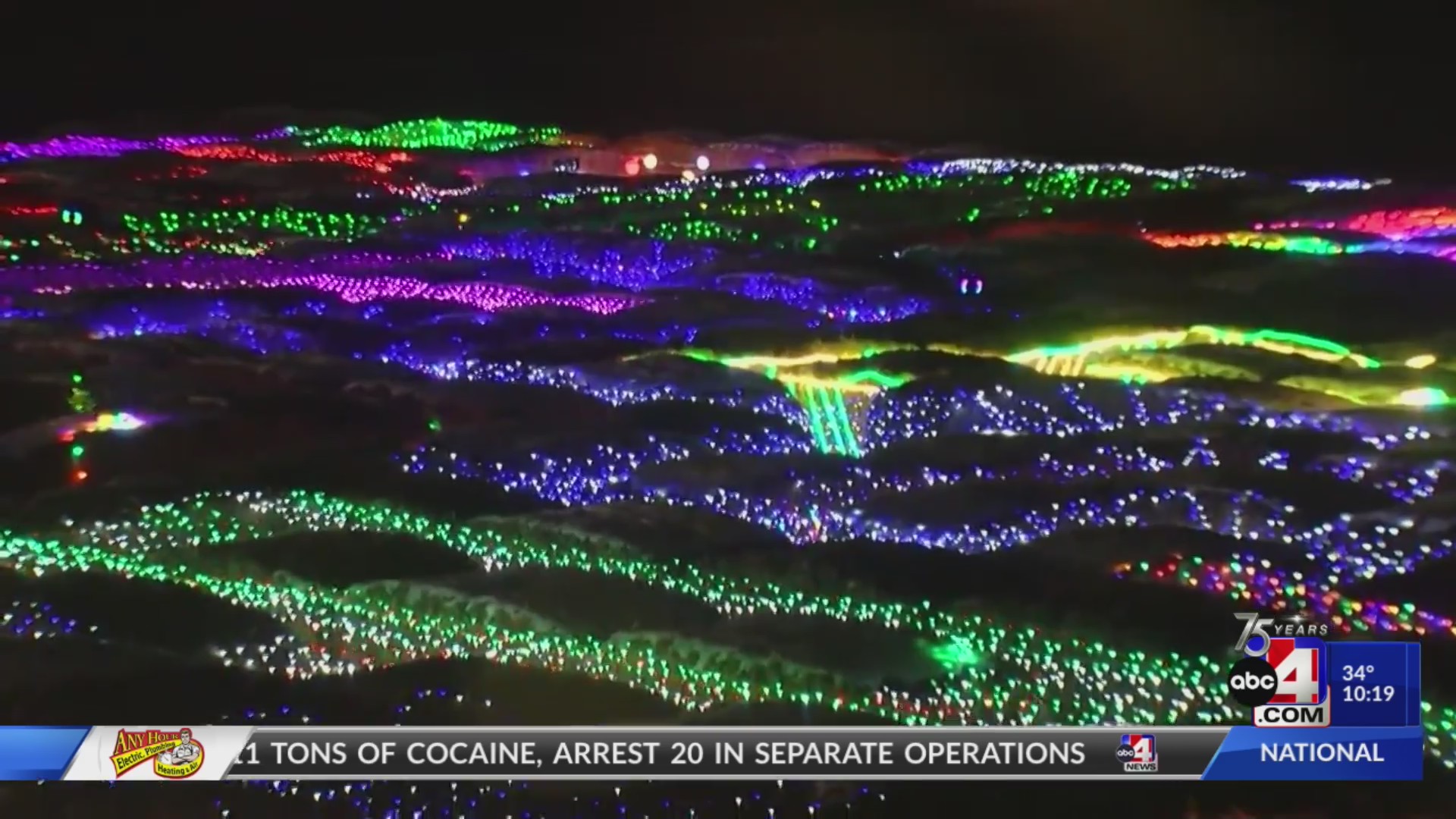 Cache Valley corn maze lit up for the holidays – ABC4 Utah